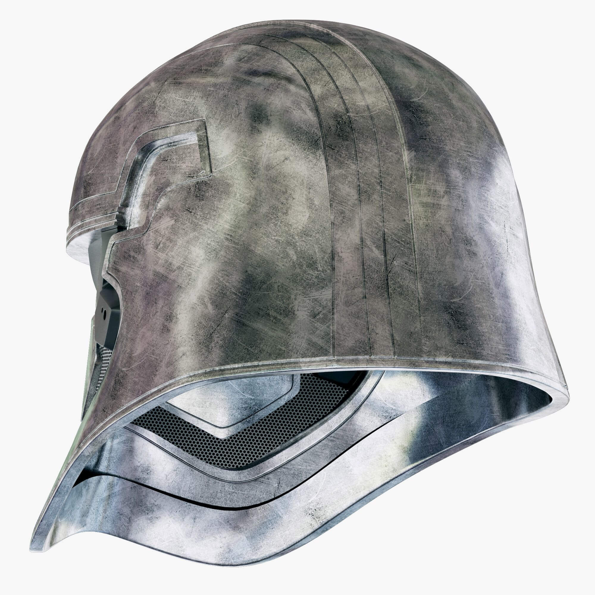 Star Wars First Order Captain Phasma Helmet - 3D Model by zifir3d