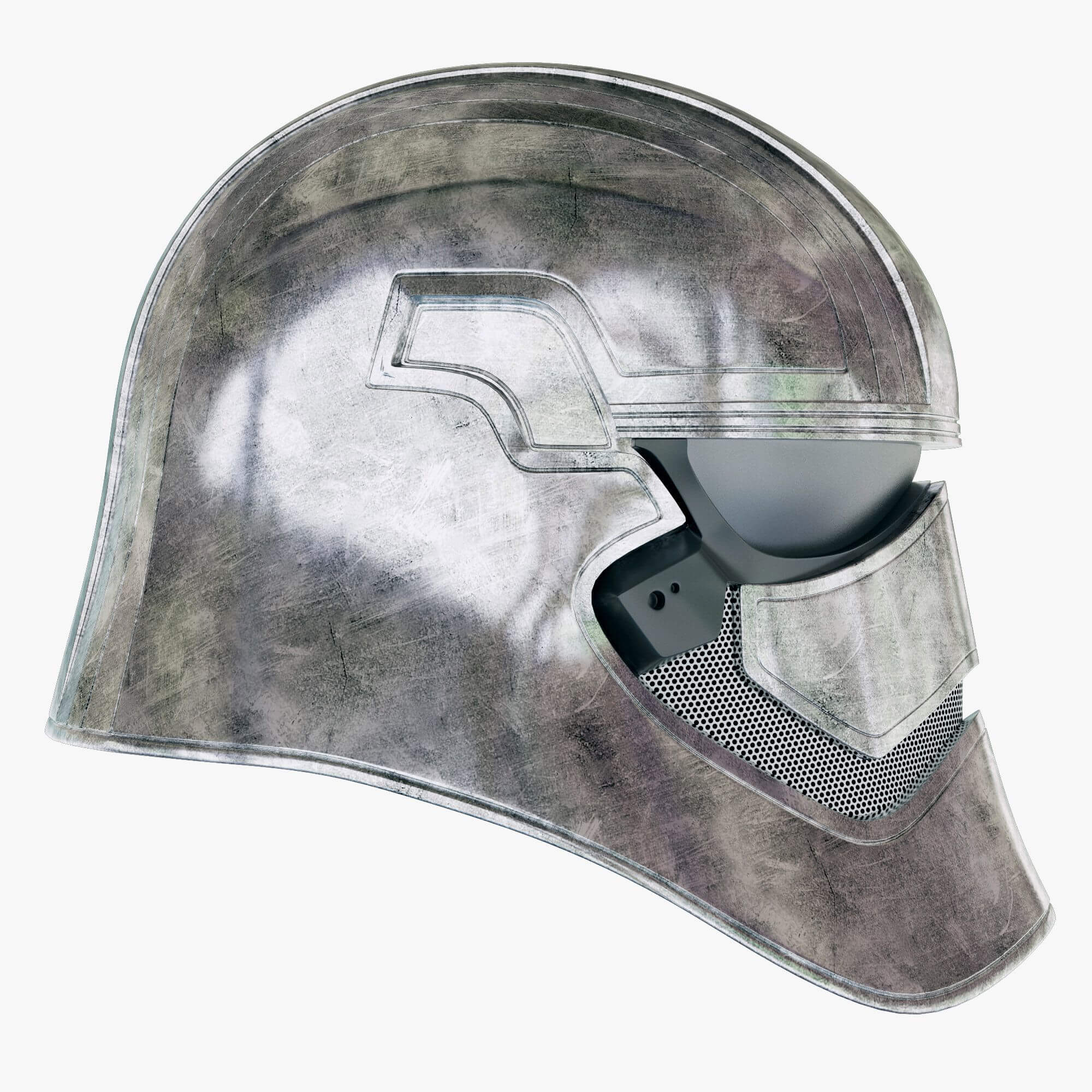 Star Wars First Order Captain Phasma Helmet - 3D Model by zifir3d