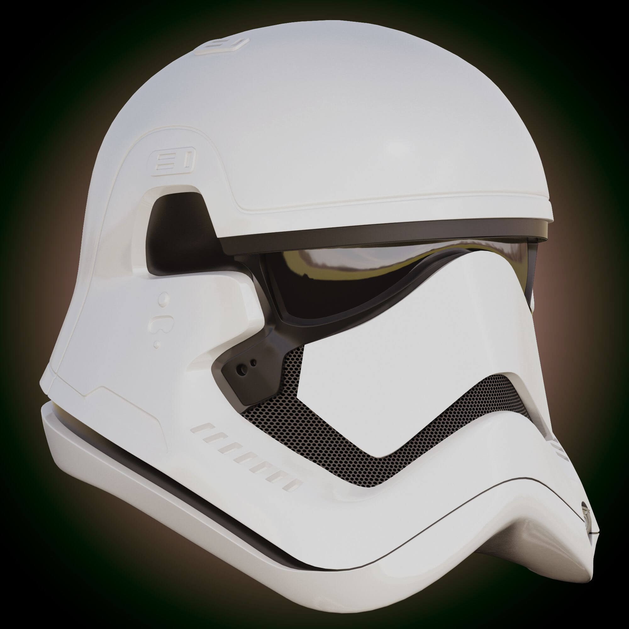Star Wars First Order Stormtrooper Helmet - 3D Model by zifir3d