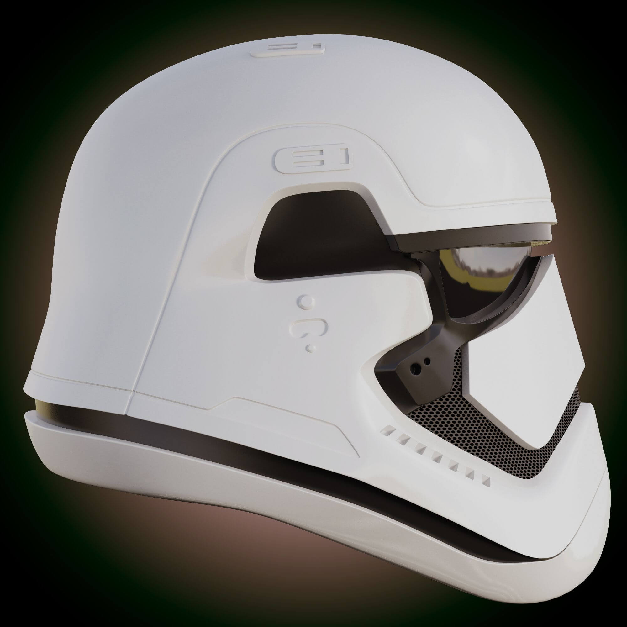 Star Wars First Order Stormtrooper Helmet - 3D Model by zifir3d