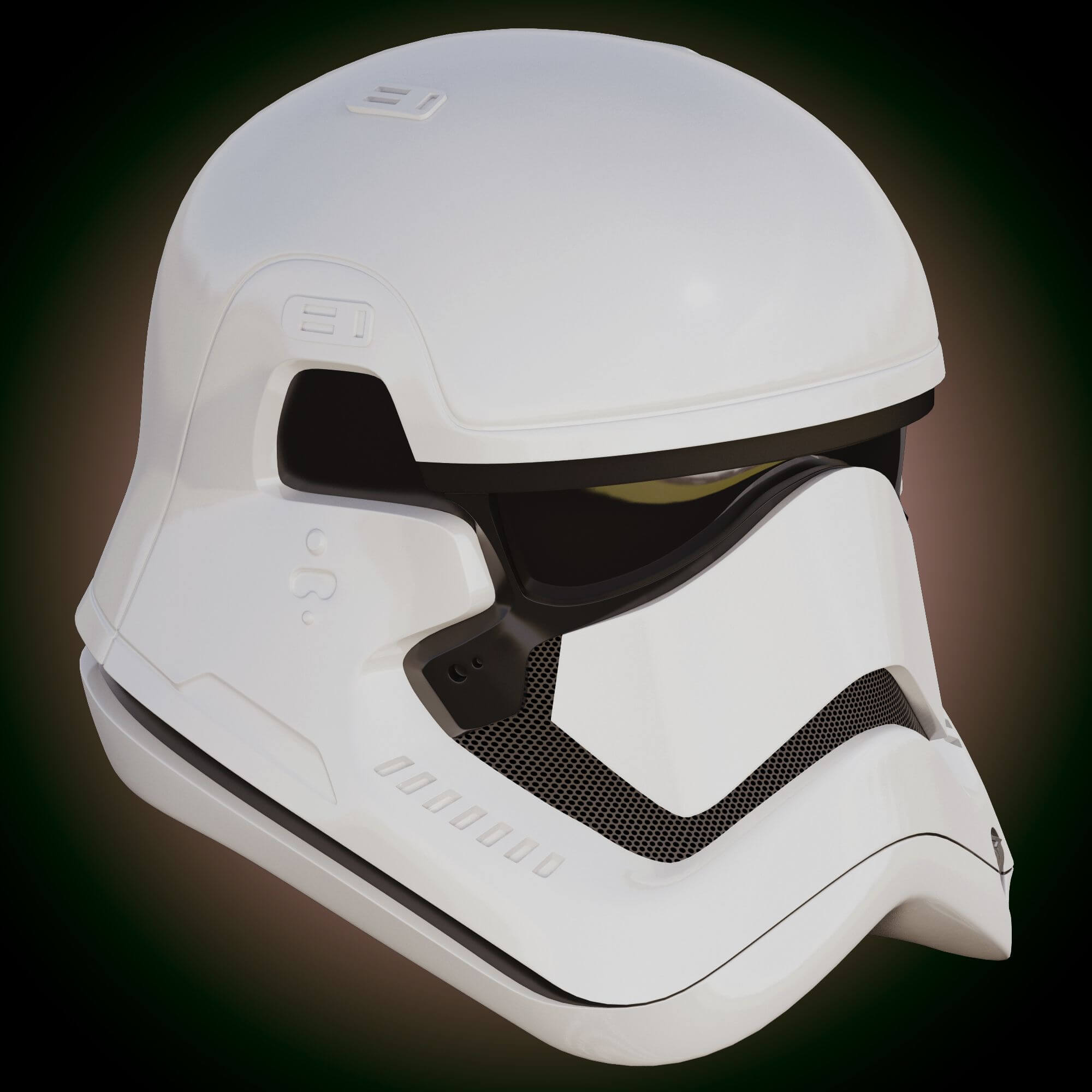 Star Wars First Order Stormtrooper Helmet - 3D Model by zifir3d