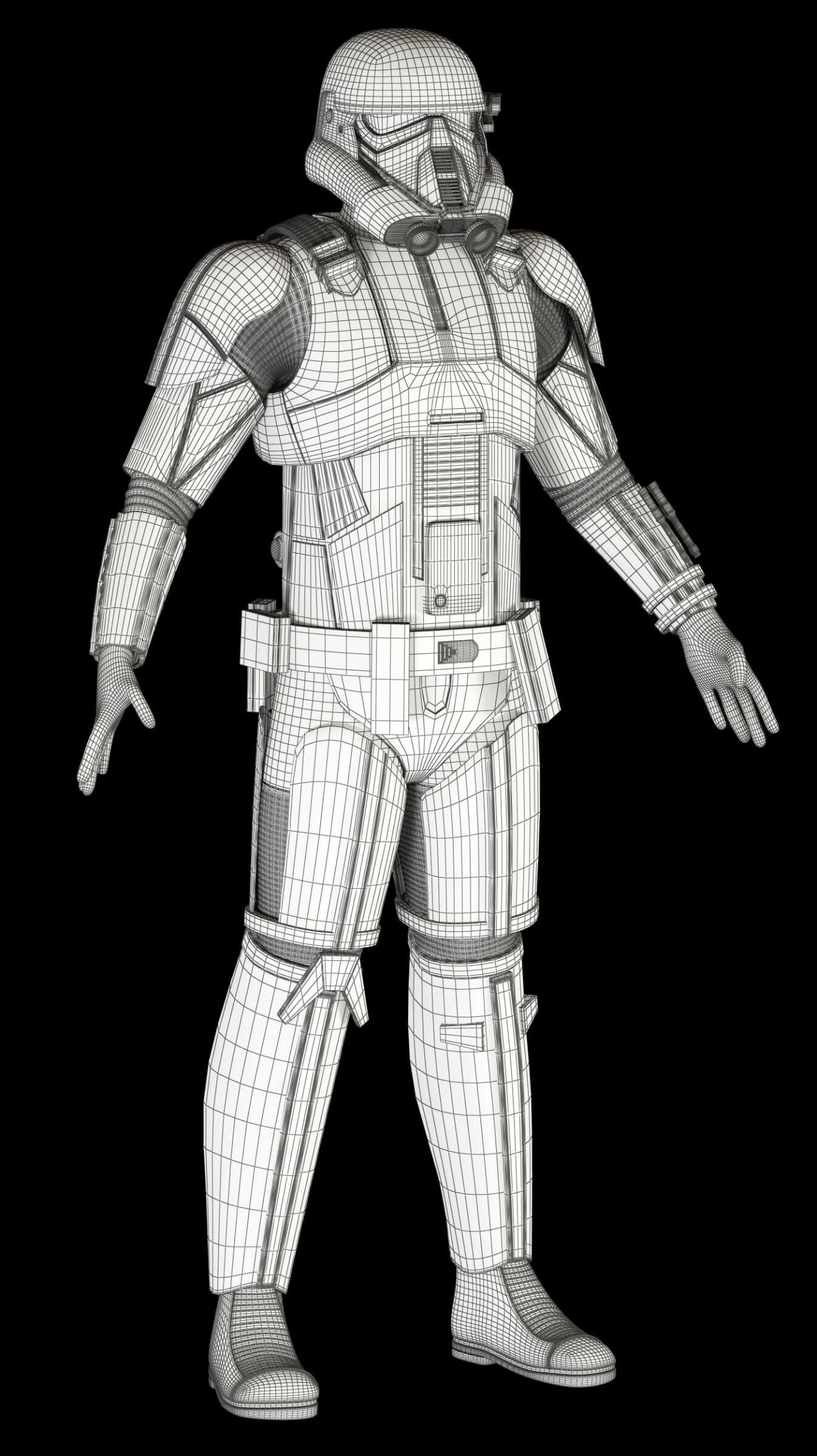 Star Wars Imperial Death Trooper - 3D Model by zifir3d