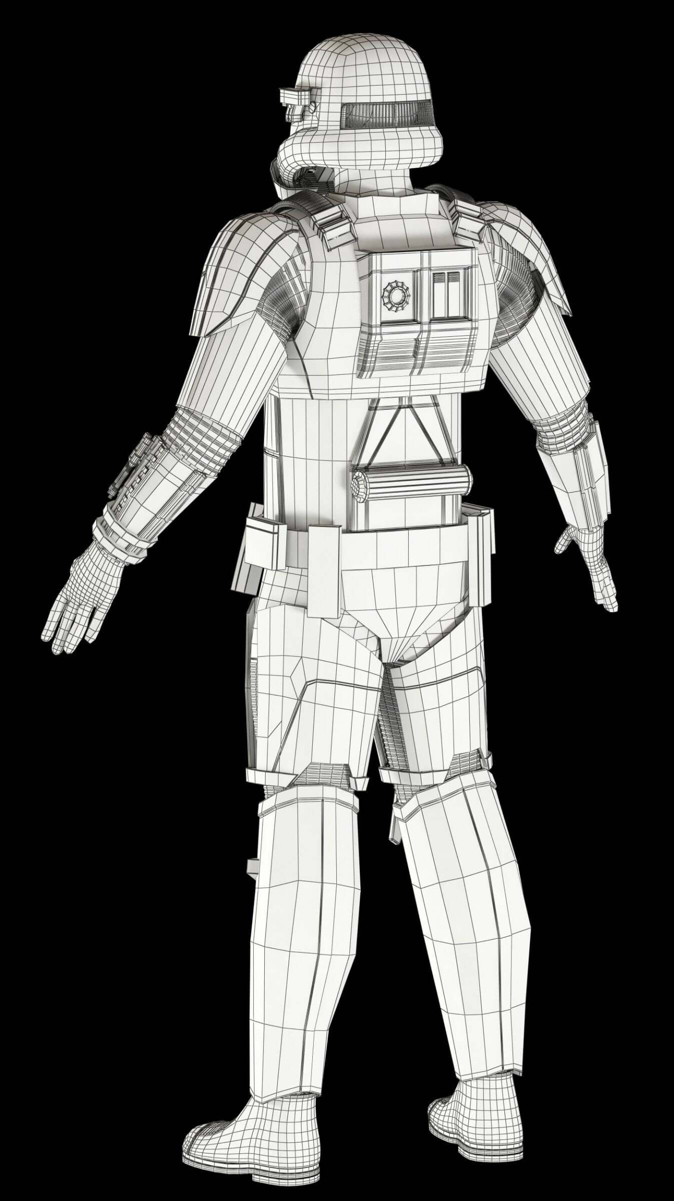 Star Wars Imperial Death Trooper - 3D Model by zifir3d
