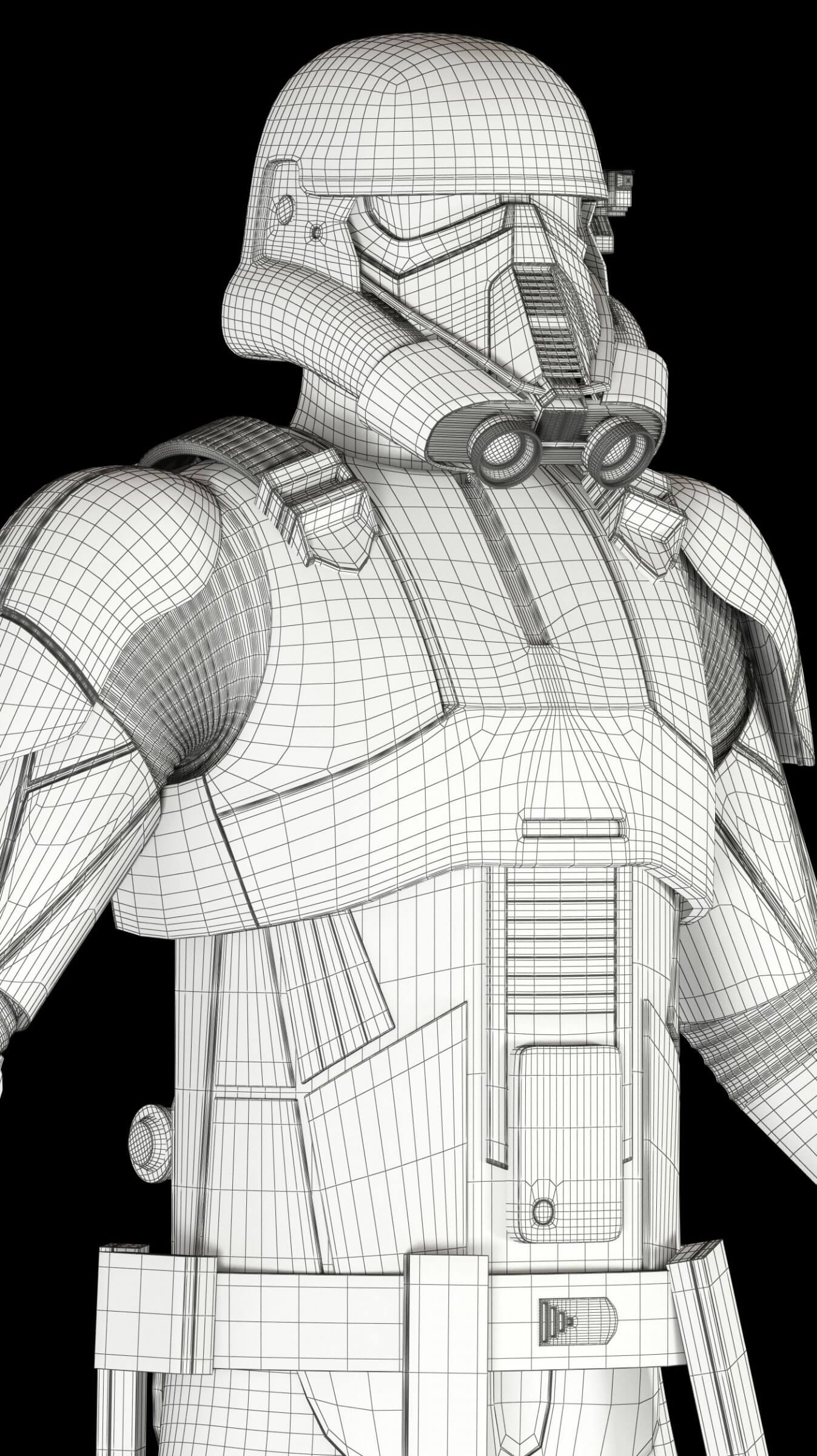 Star Wars Imperial Death Trooper - 3D Model by zifir3d