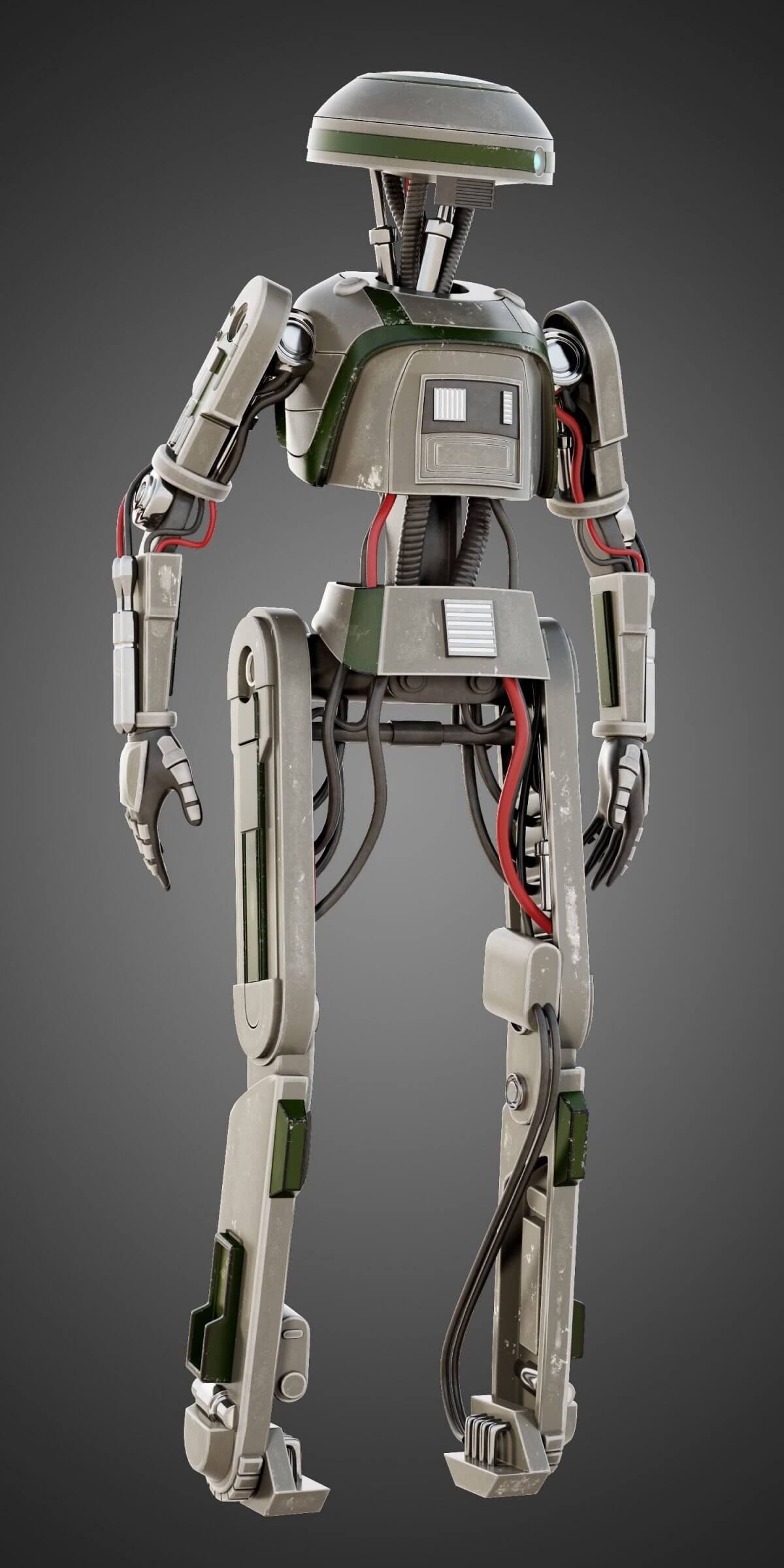 Star Wars L3-37 - 3D Model by zifir3d