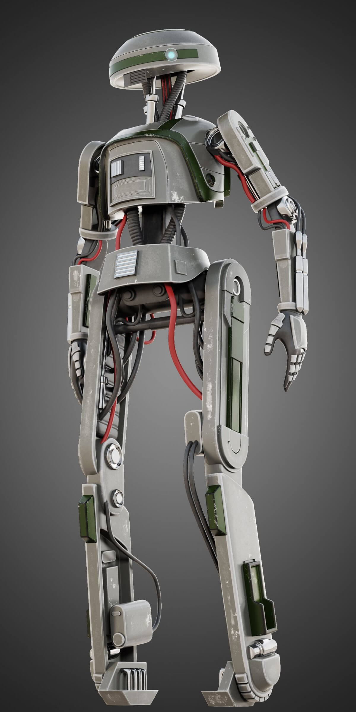 Star Wars L3-37 3D Model by zifir3d