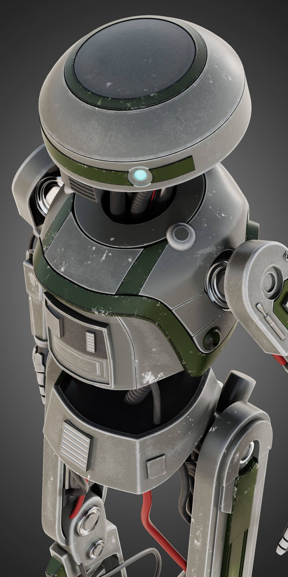 Star Wars L3-37 3D Model by zifir3d