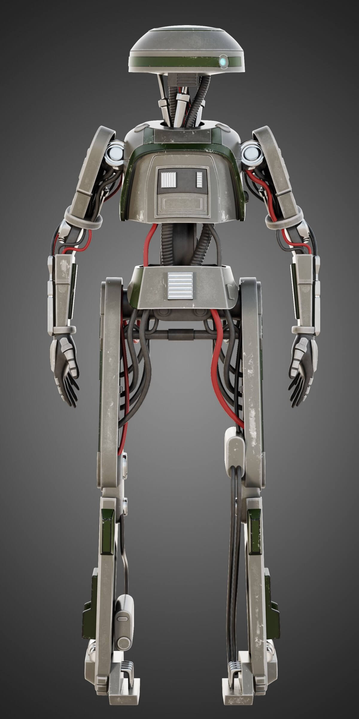 Star Wars L3-37 3D Model by zifir3d