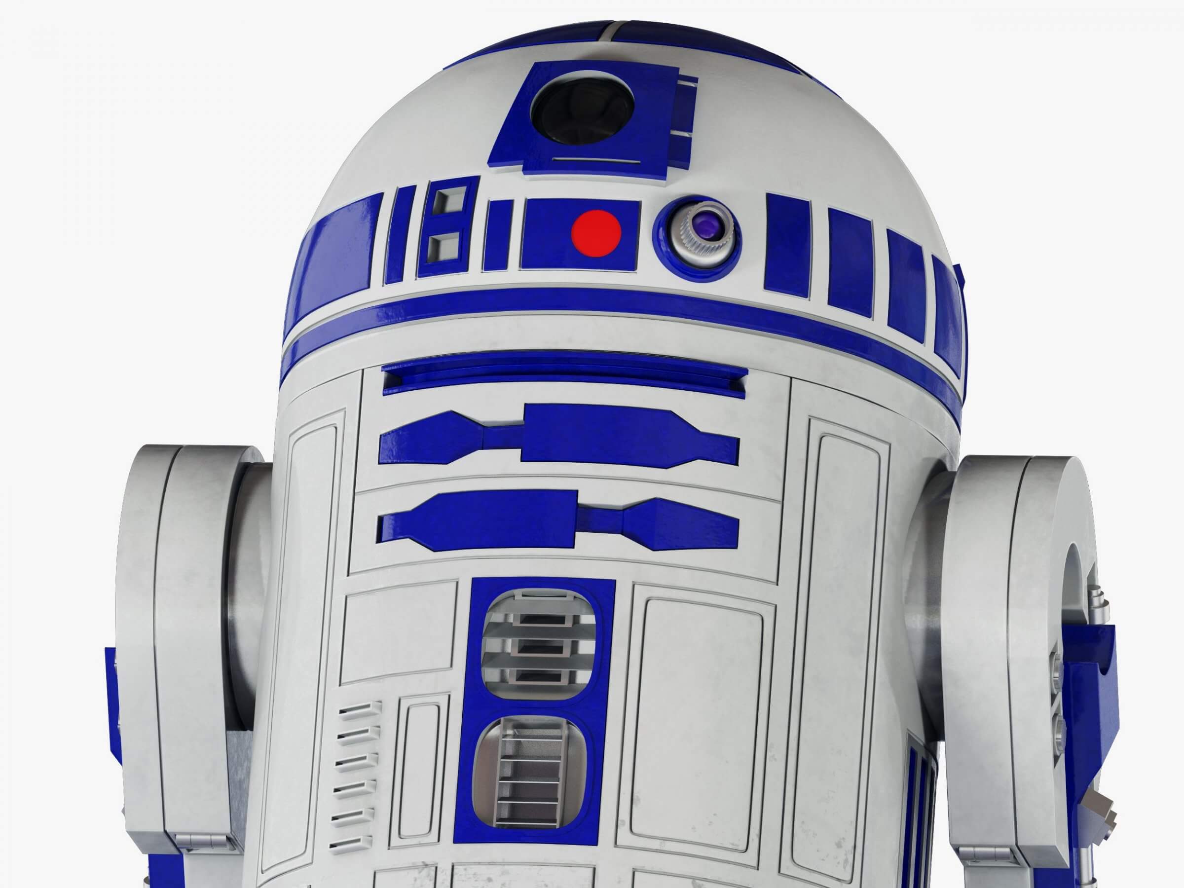 Star Wars R2-D2 3D Model by zifir3d