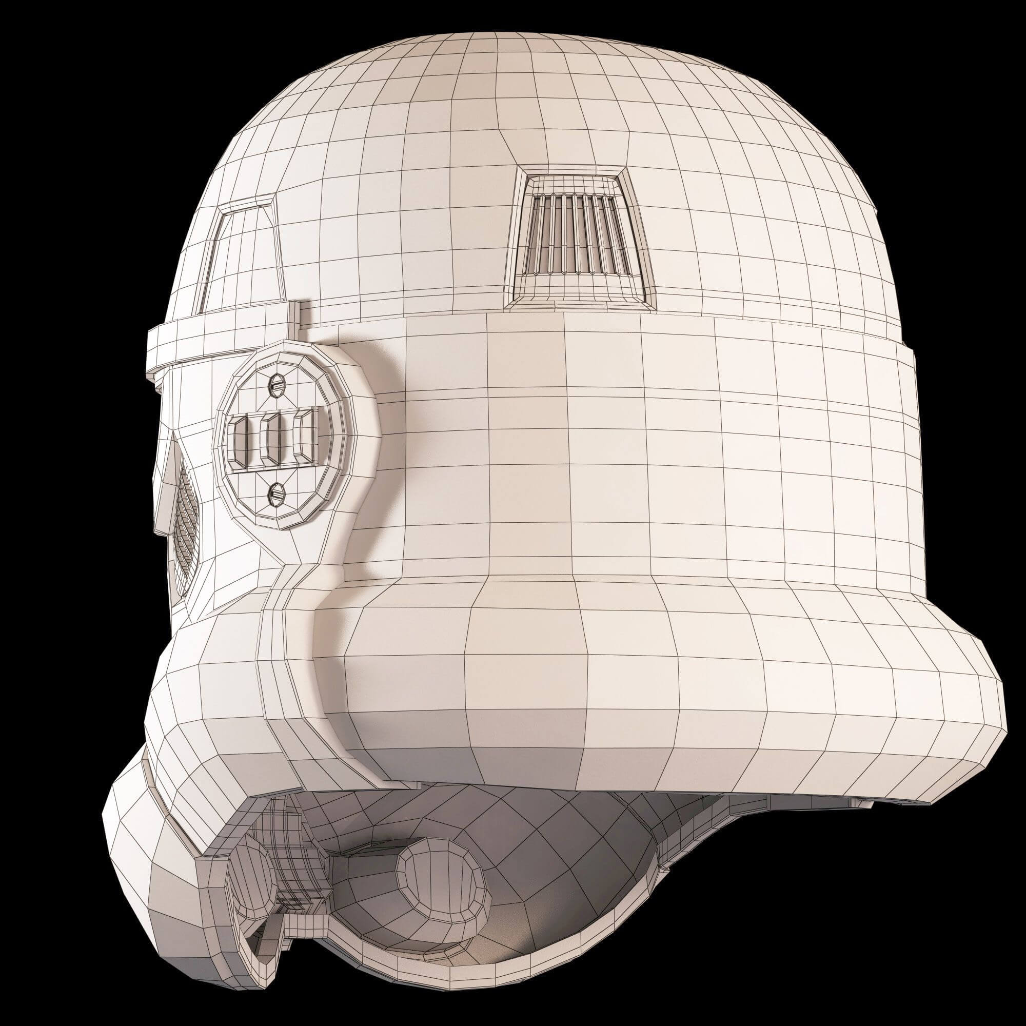 Star Wars Stormtrooper Helmet - 3D Model by zifir3d