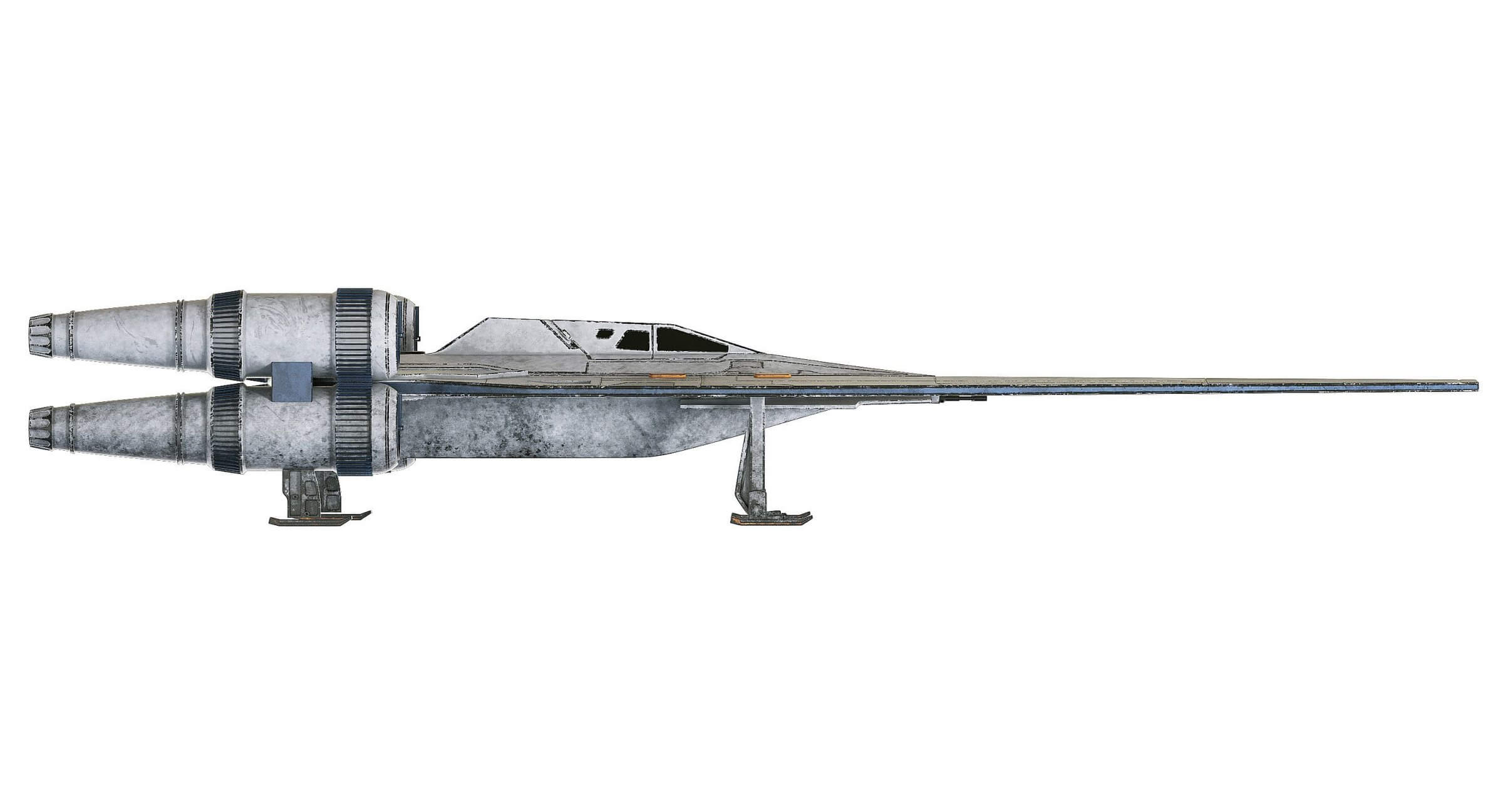 Star Wars U-Wing 3D Model by zifir3d