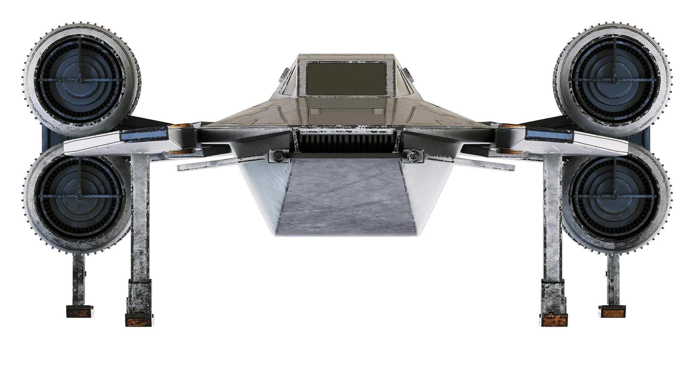 Star Wars U-Wing 3D Model by zifir3d