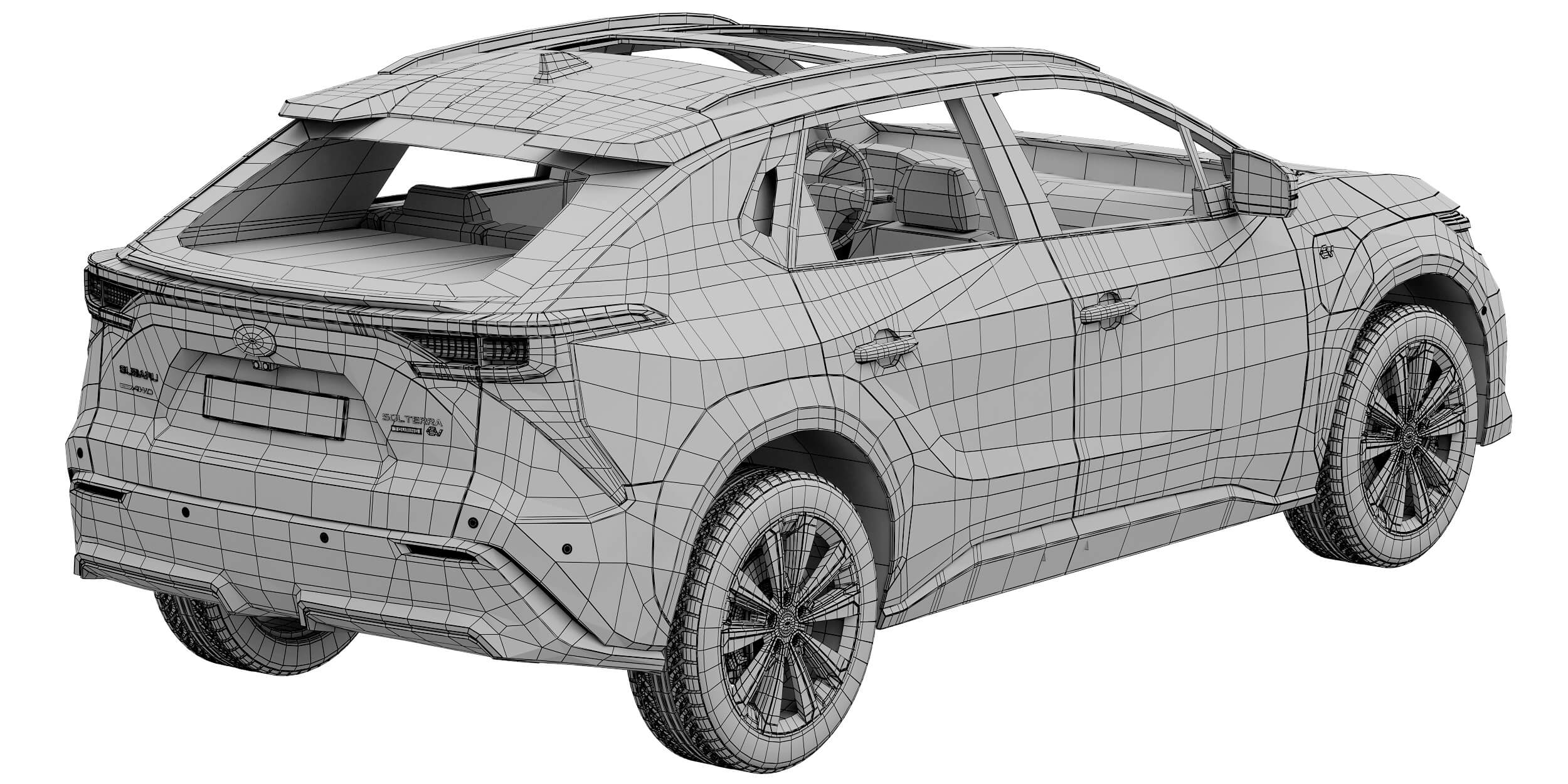 Subaru Solterra - 3D Model by zifir3d