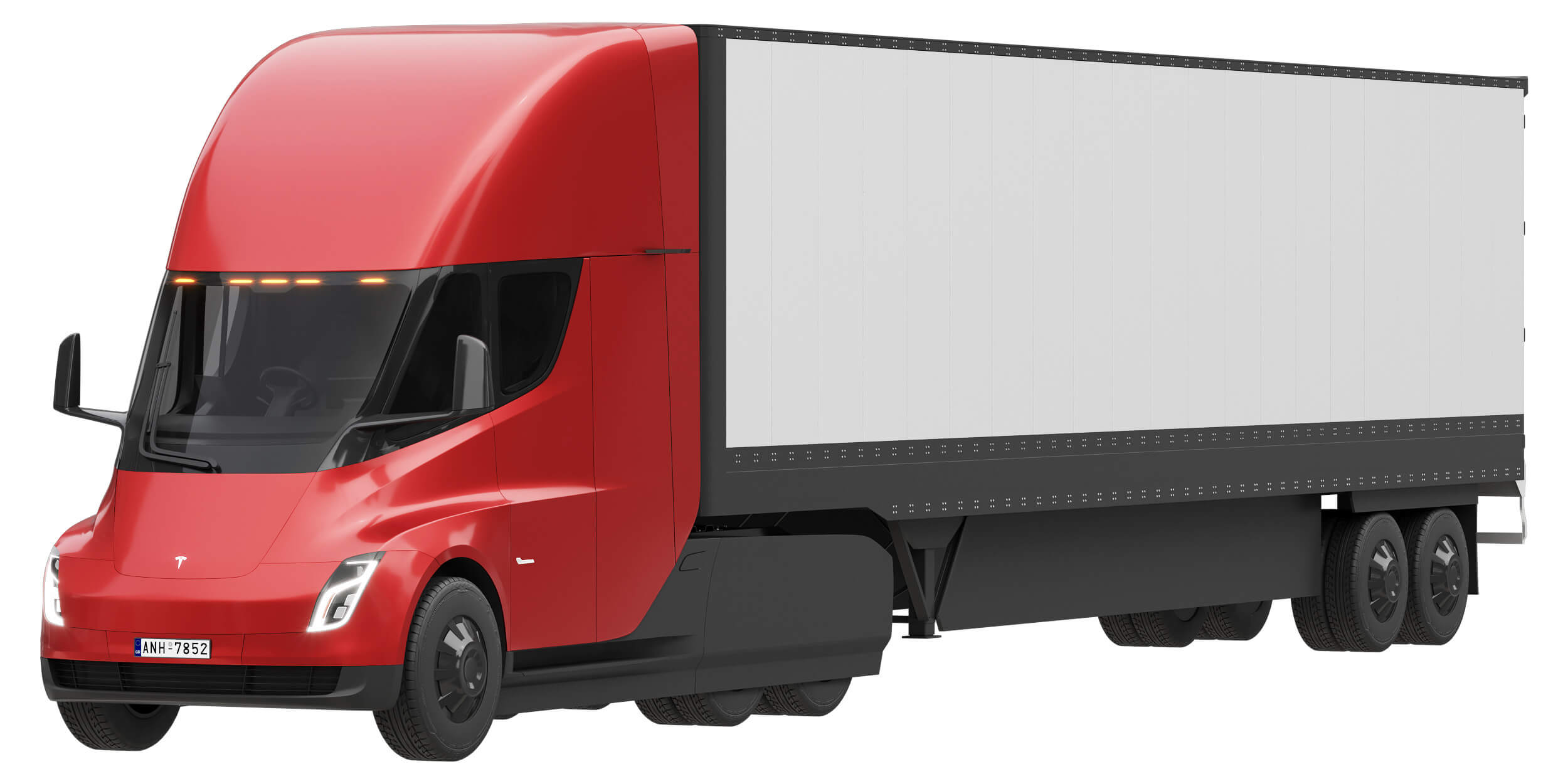 Tesla Semi Truck - 3D Model by zifir3d