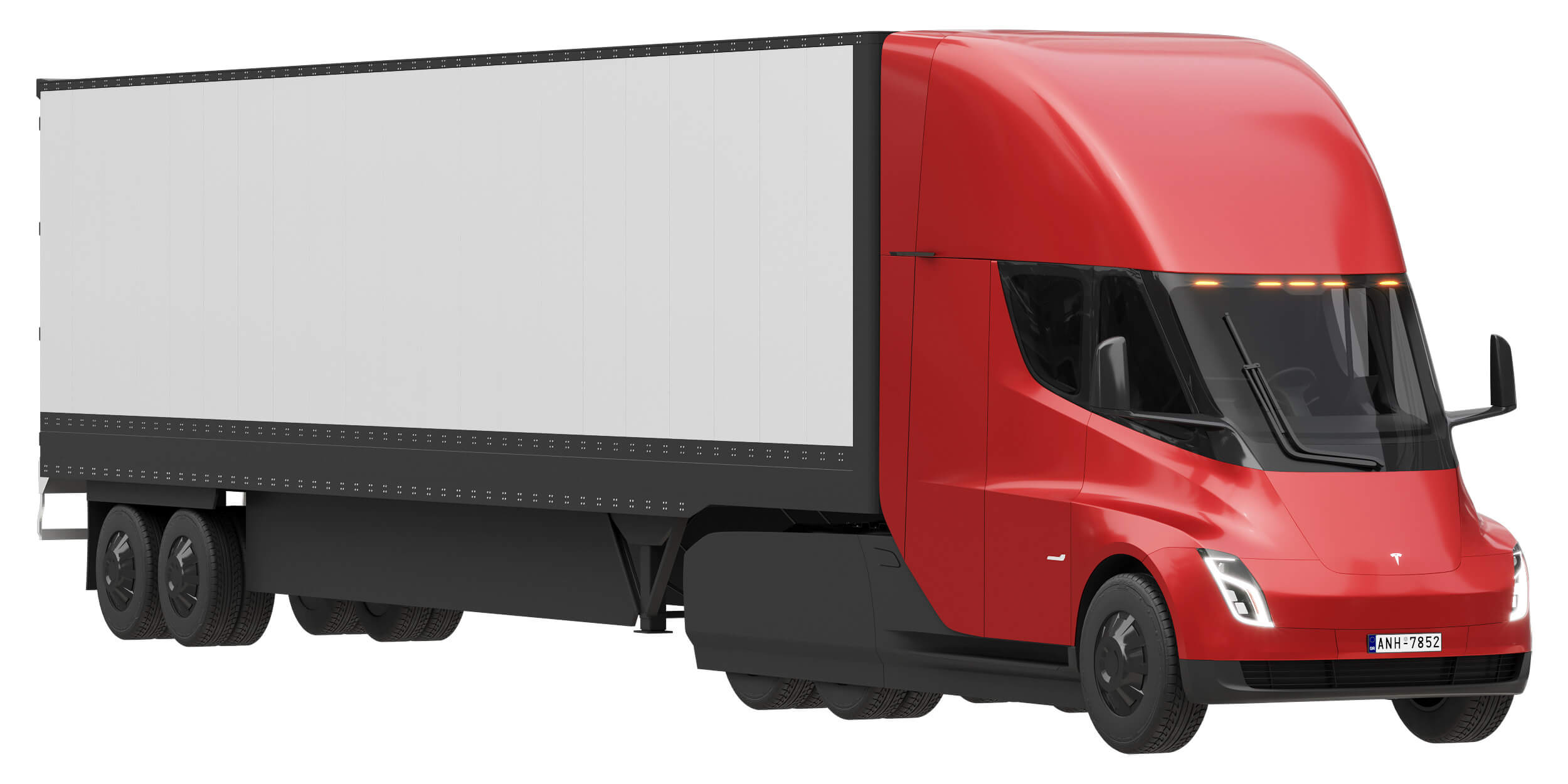Tesla Semi Truck - 3D Model by zifir3d