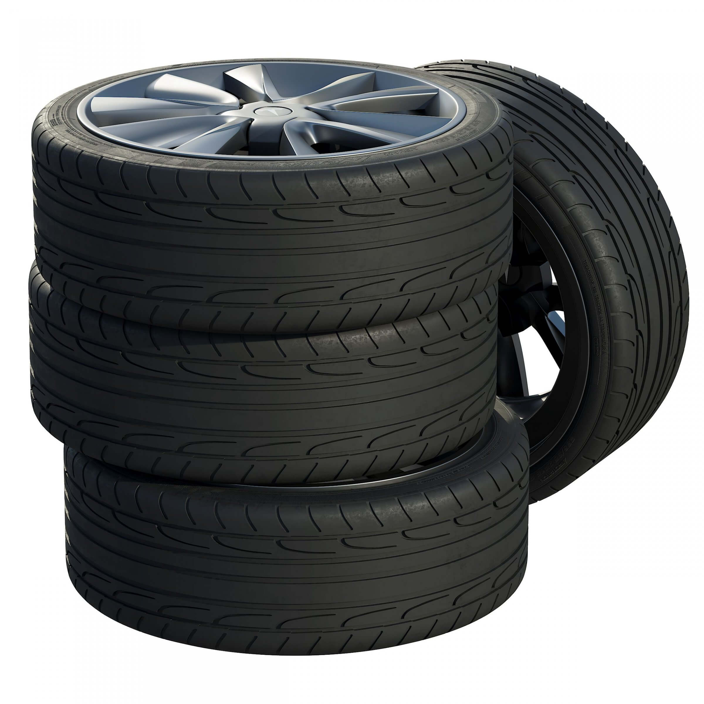 Tesla Tire - 3D Model by zifir3d