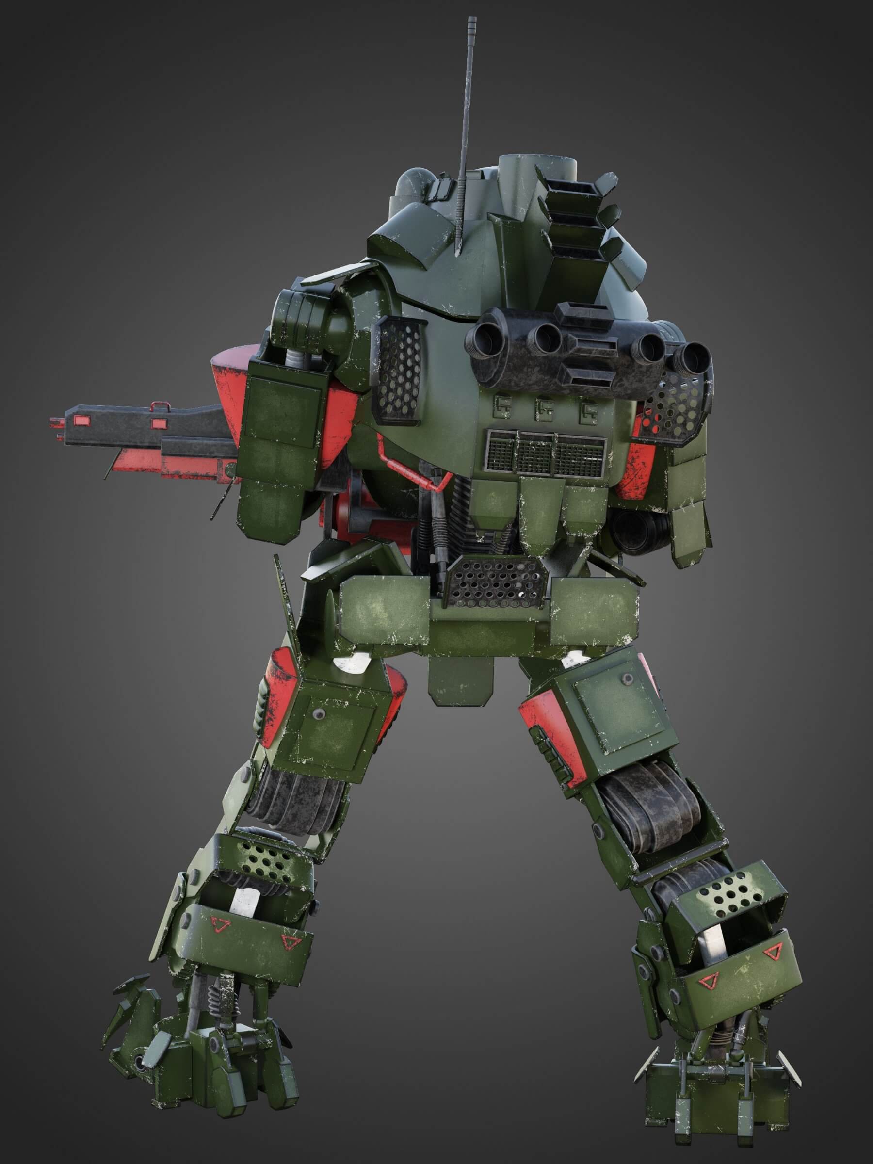 Titanfall Atlas - 3D Model by zifir3d