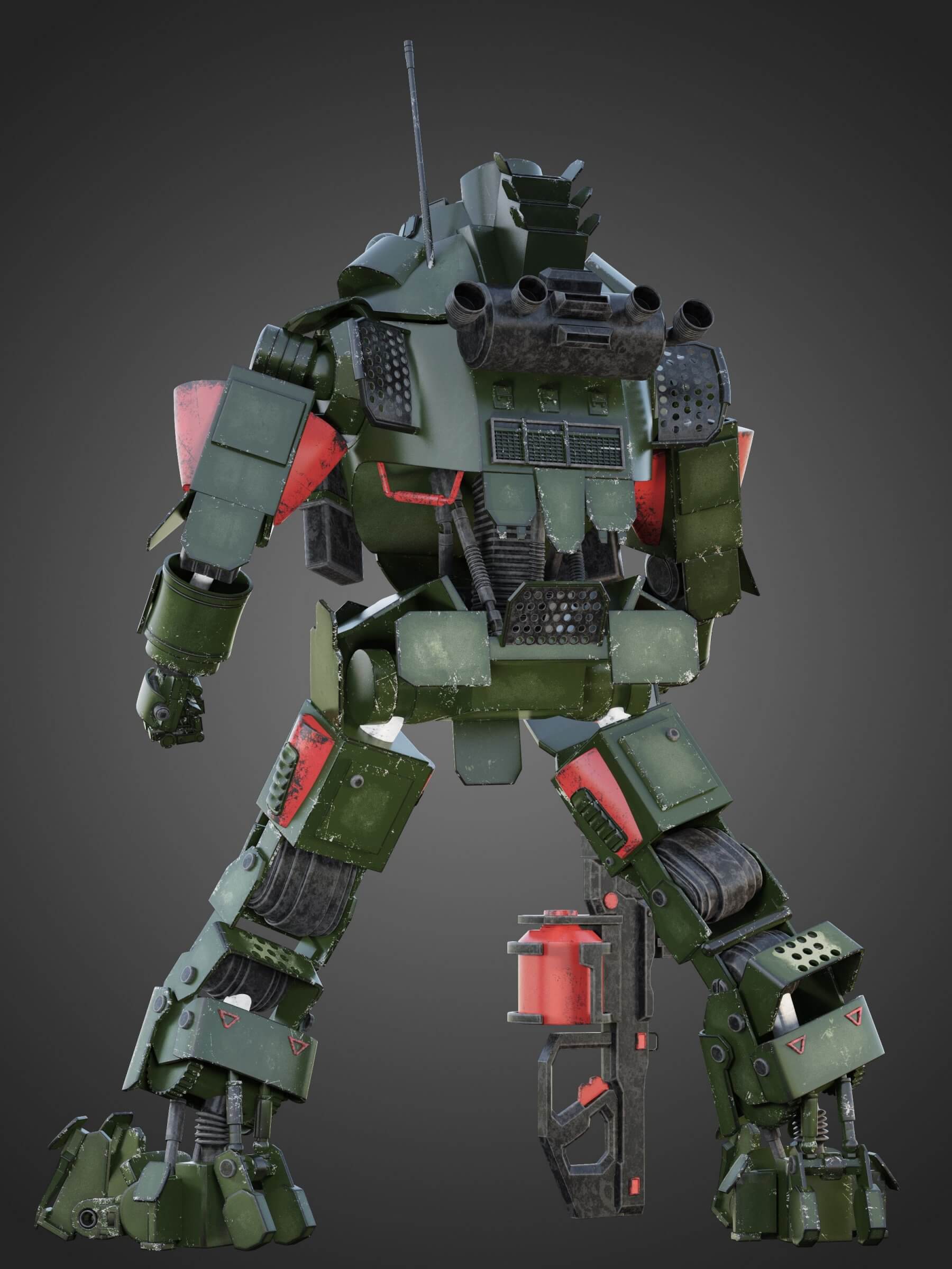 Titanfall Atlas - 3D Model by zifir3d