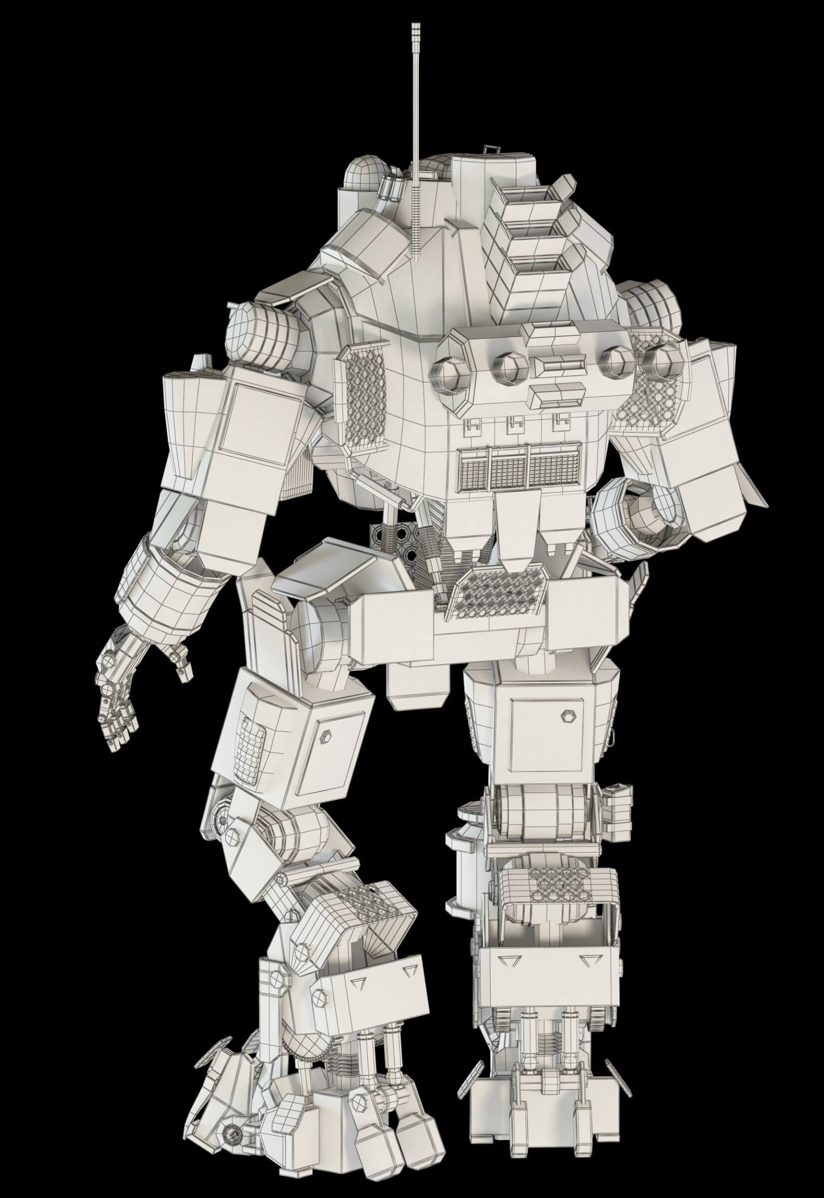 Titanfall Atlas - 3D Model by zifir3d