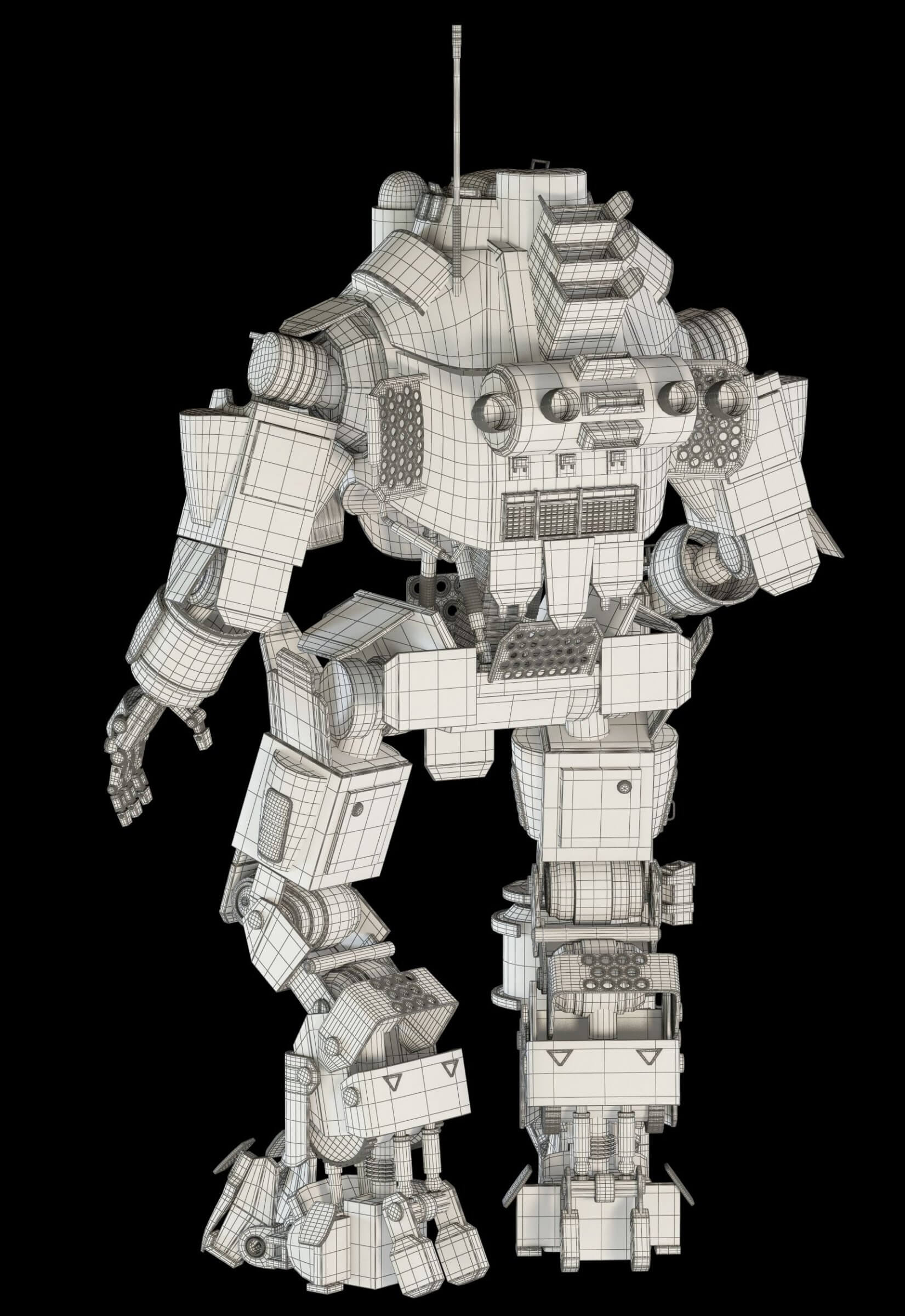 Titanfall Atlas - 3D Model by zifir3d