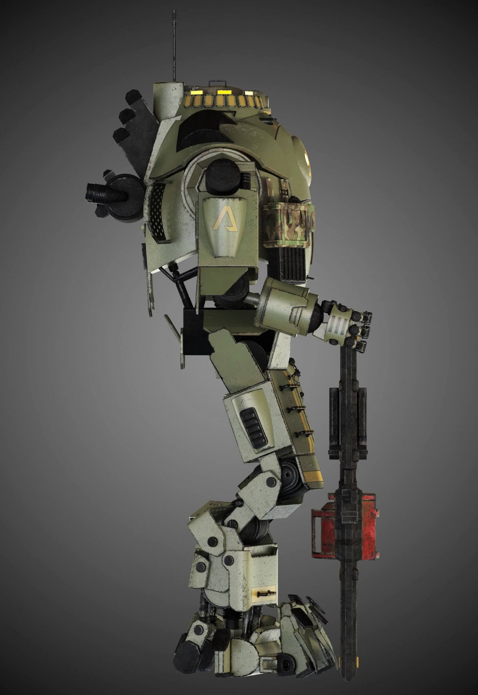 Titanfall Atlas - 3D Model by zifir3d