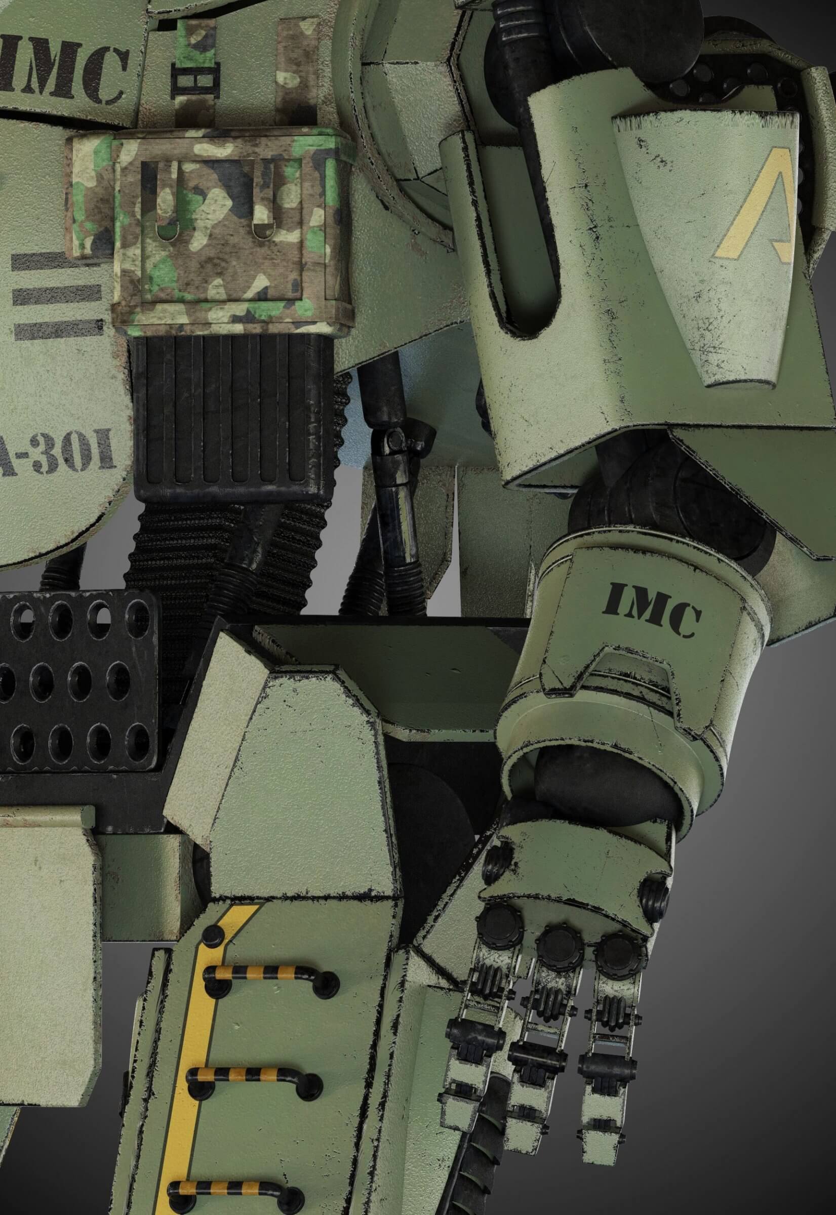 Titanfall Atlas - 3D Model by zifir3d