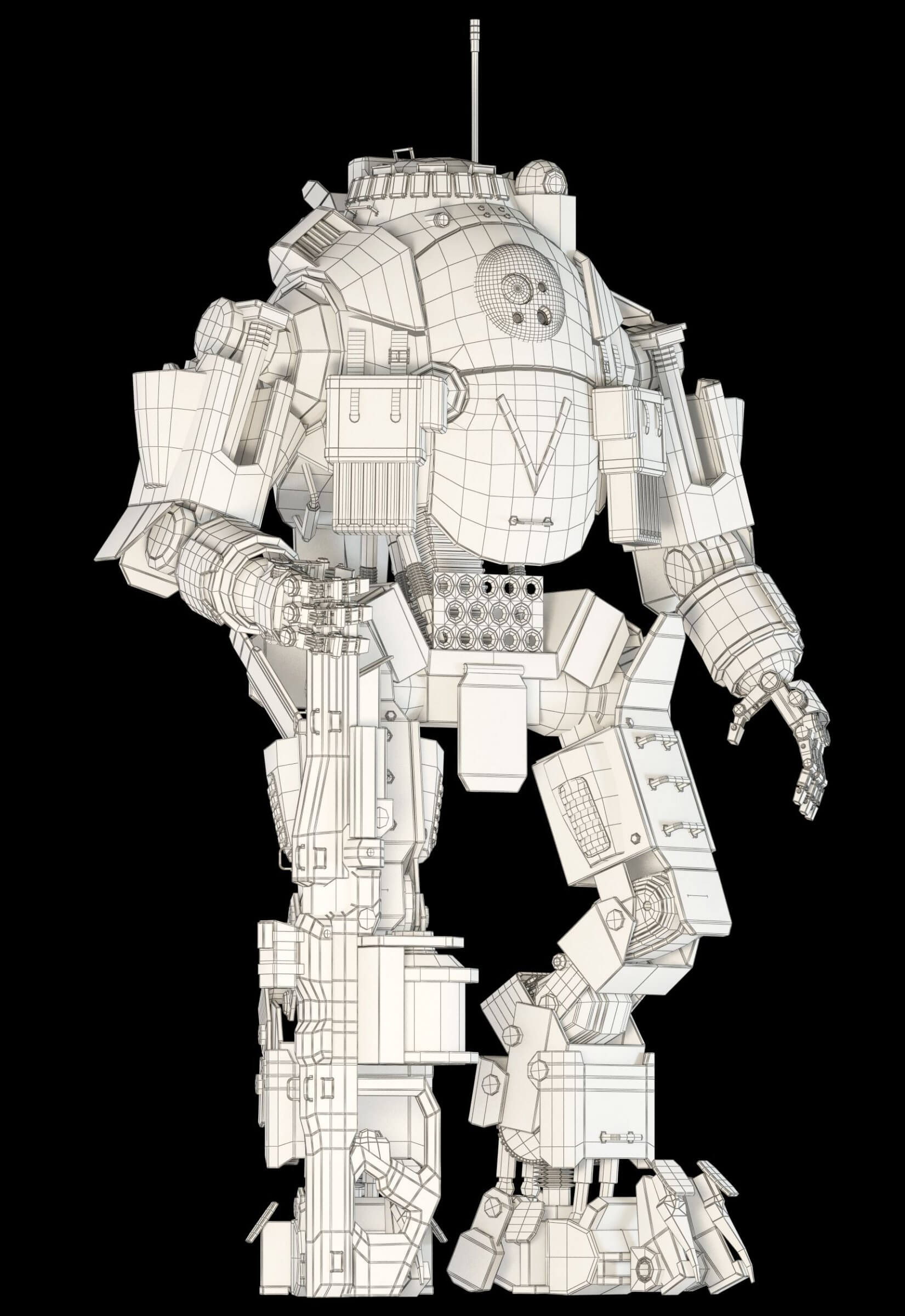 Titanfall Atlas - 3D Model by zifir3d