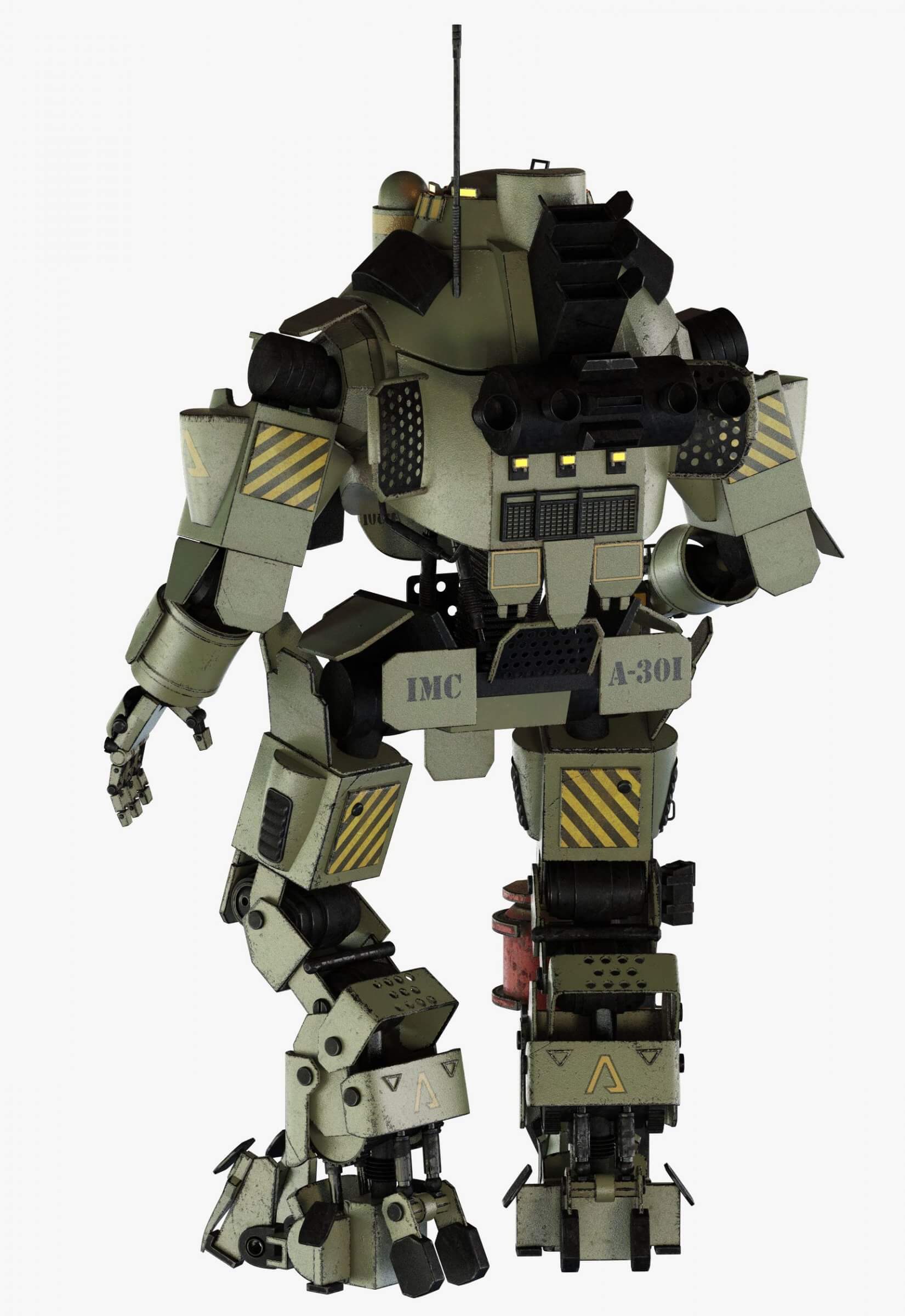 Titanfall Atlas - 3D Model by zifir3d