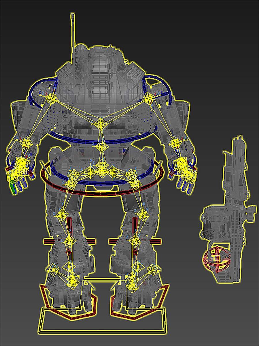 Titanfall Atlas - 3D Model by zifir3d