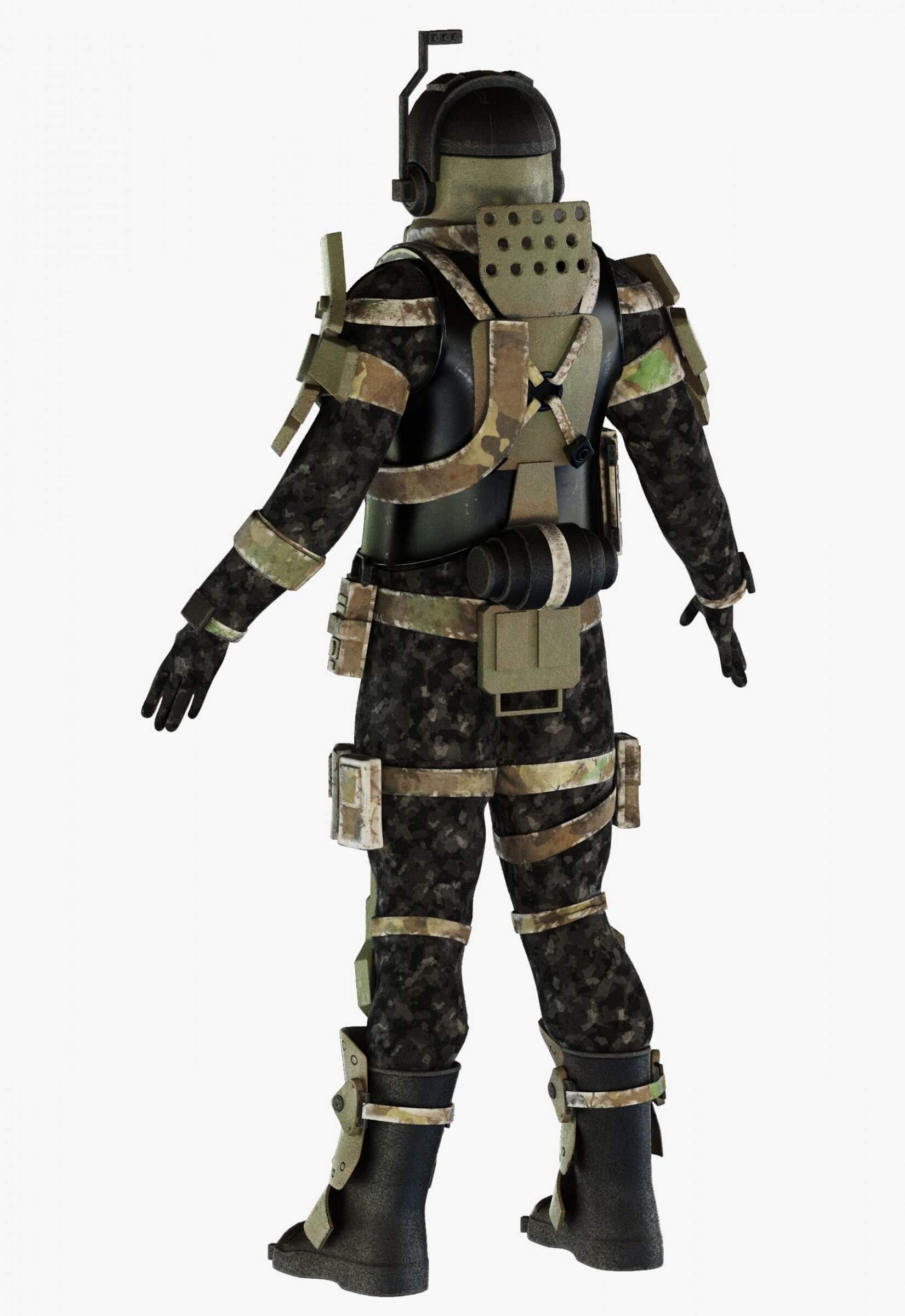 Titanfall Pilot - 3D Model by zifir3d