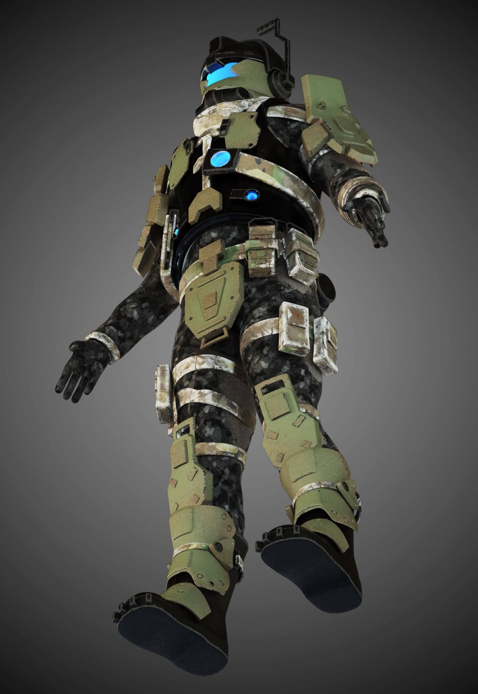 Titanfall Pilot - 3D Model by zifir3d