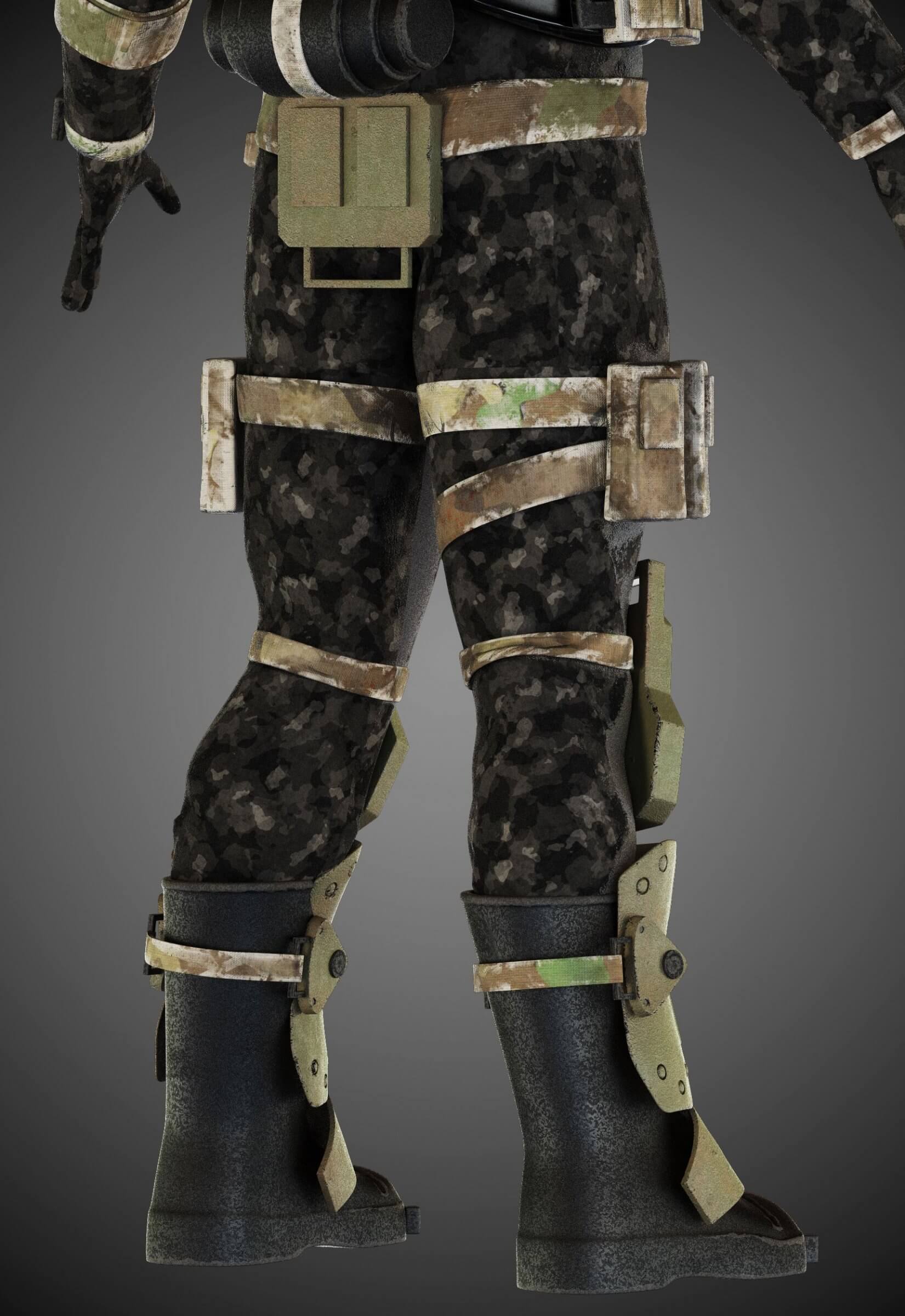 Titanfall Pilot - 3D Model by zifir3d