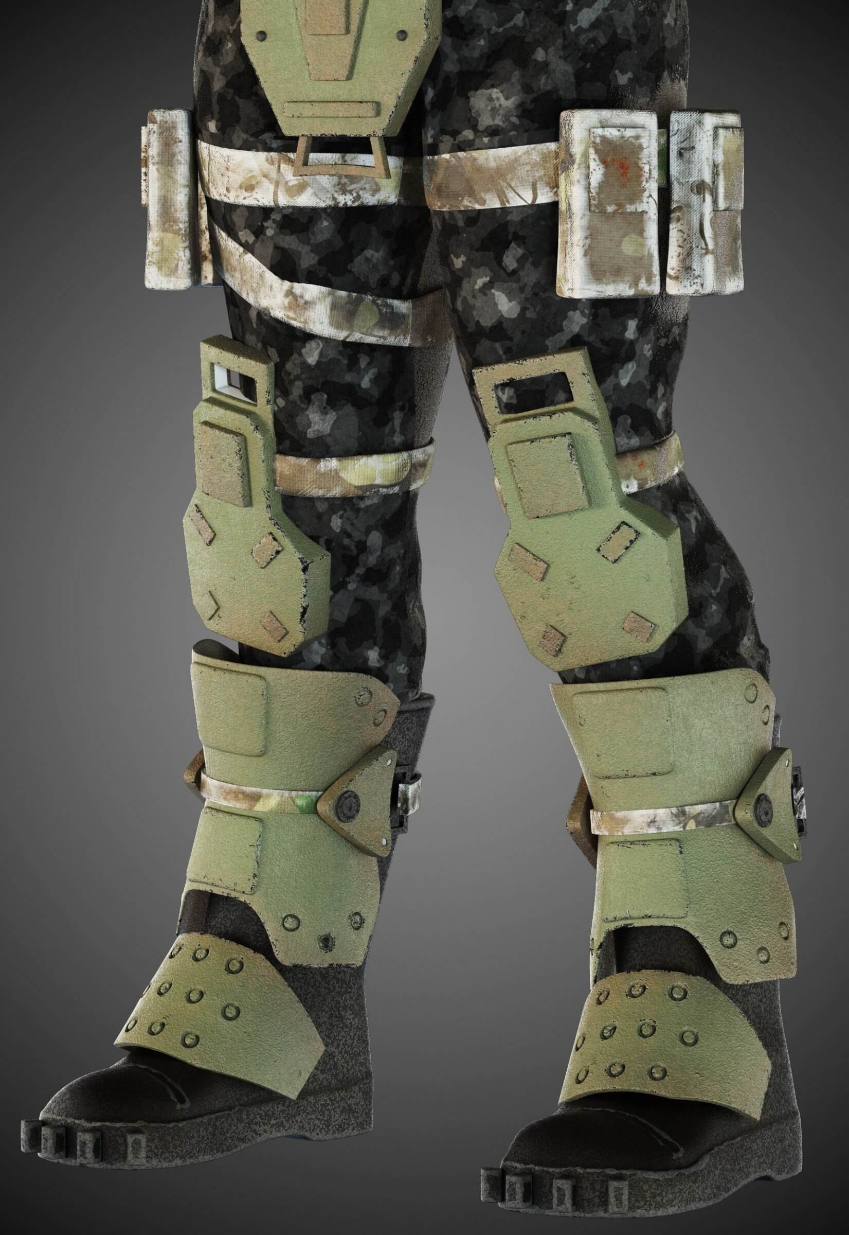 Titanfall Pilot - 3D Model by zifir3d