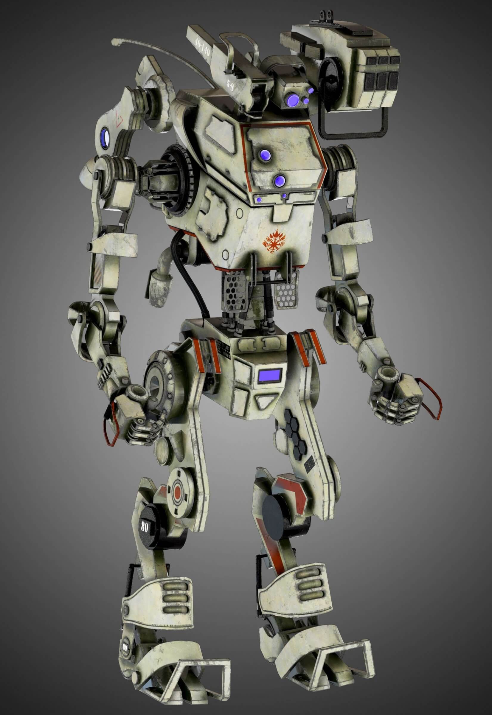 Titanfall Stryder - 3D Model by zifir3d