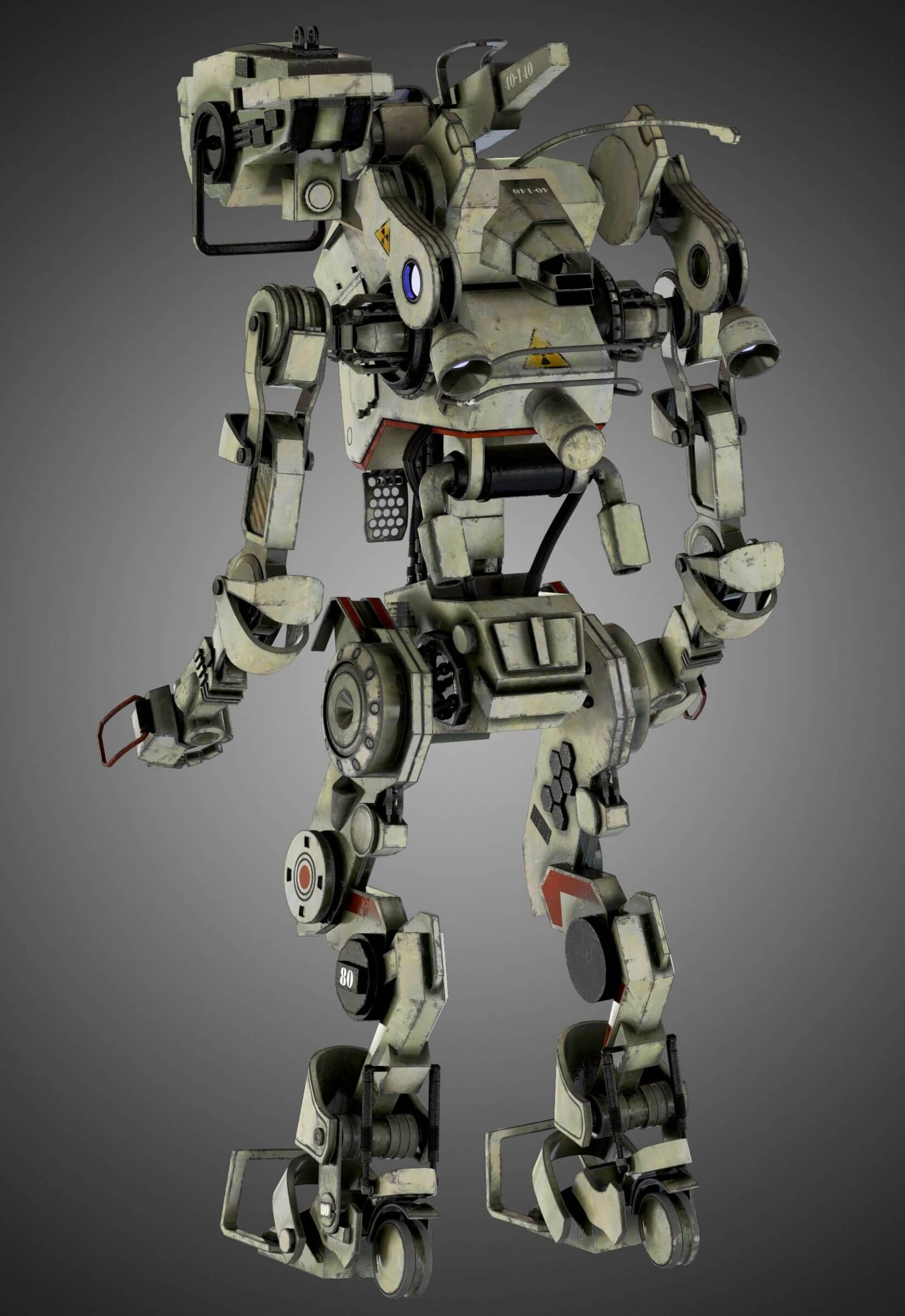 Titanfall Stryder - 3D Model by zifir3d