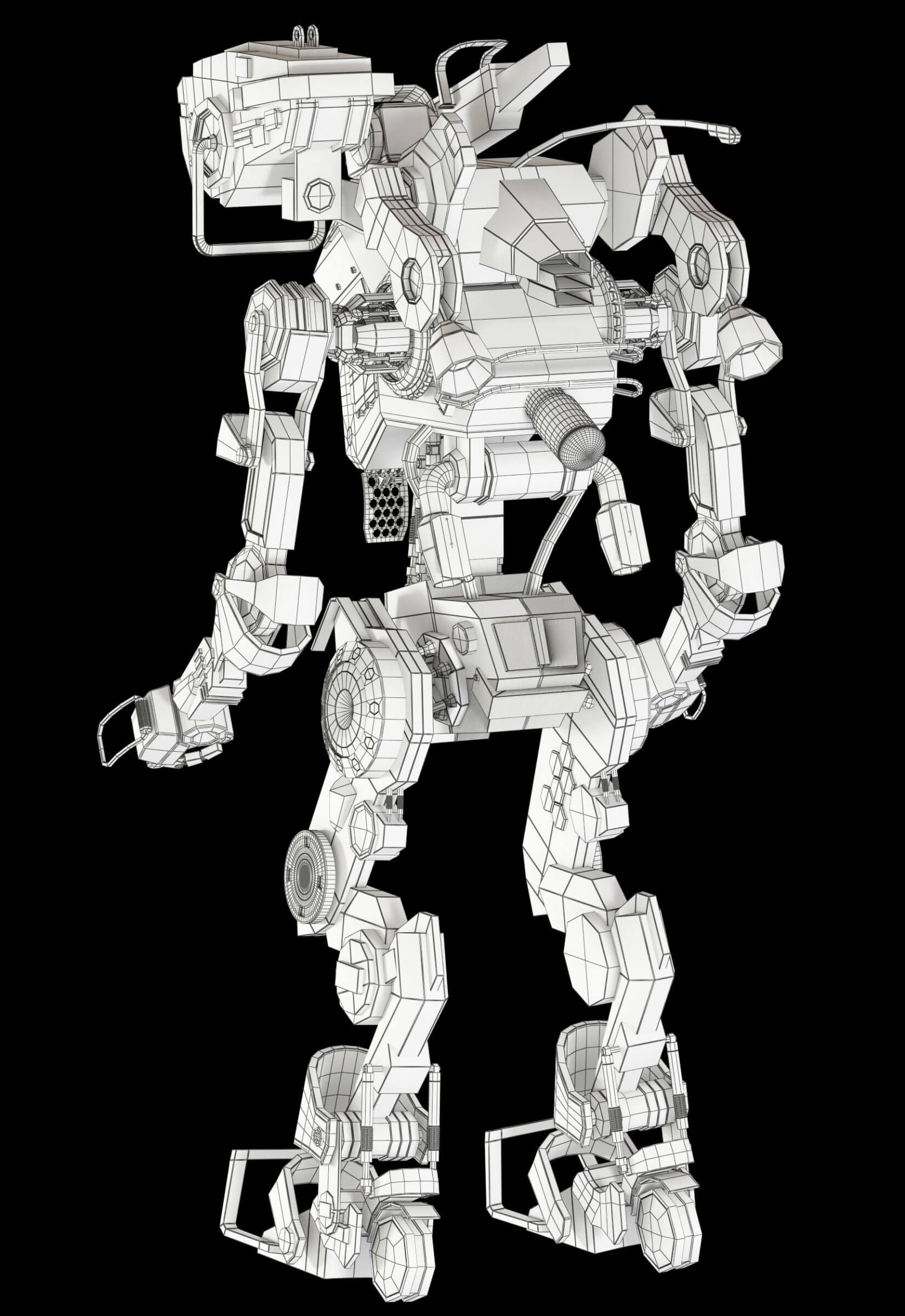 Titanfall Stryder - 3D Model by zifir3d