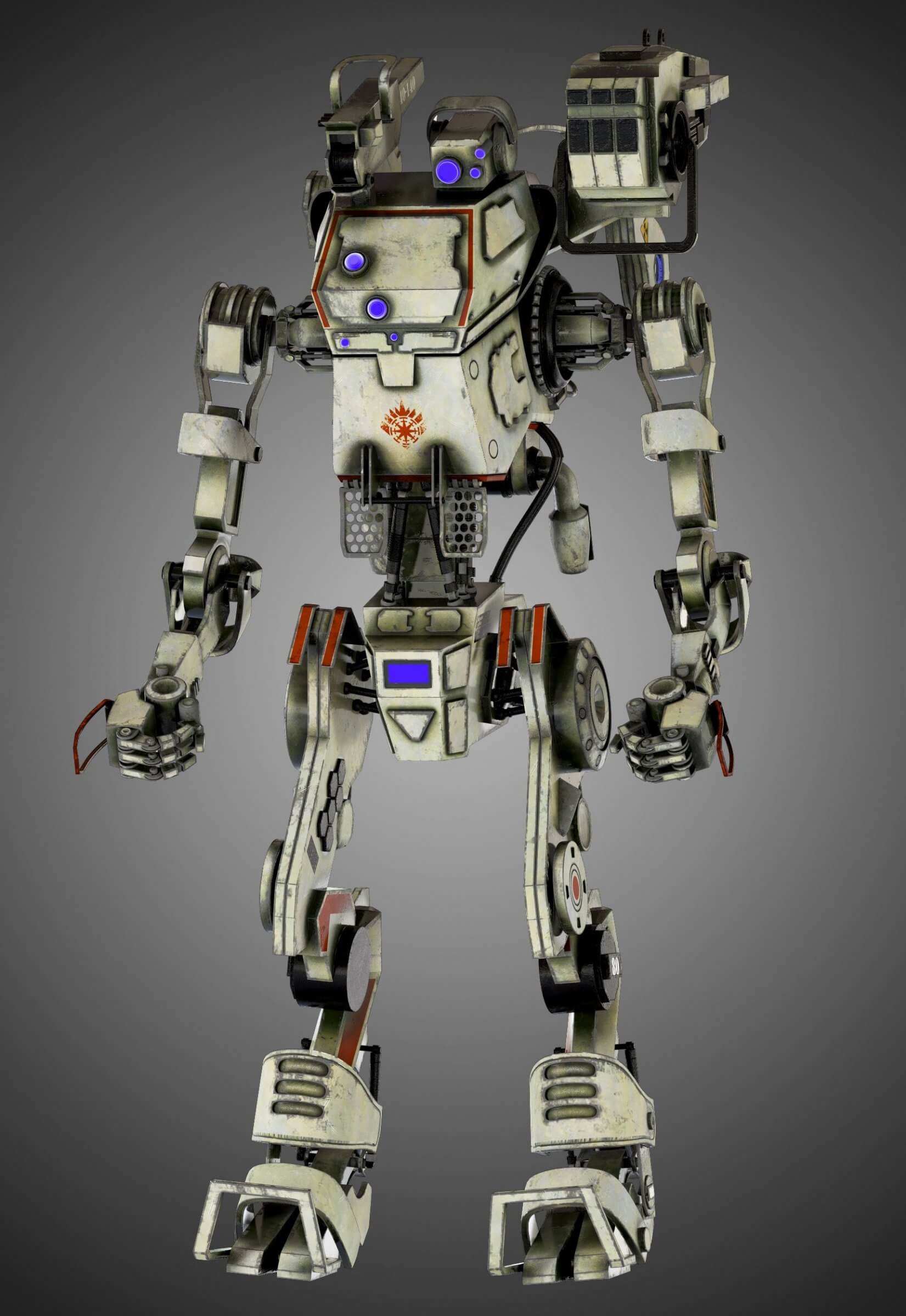 Titanfall Stryder - 3D Model by zifir3d