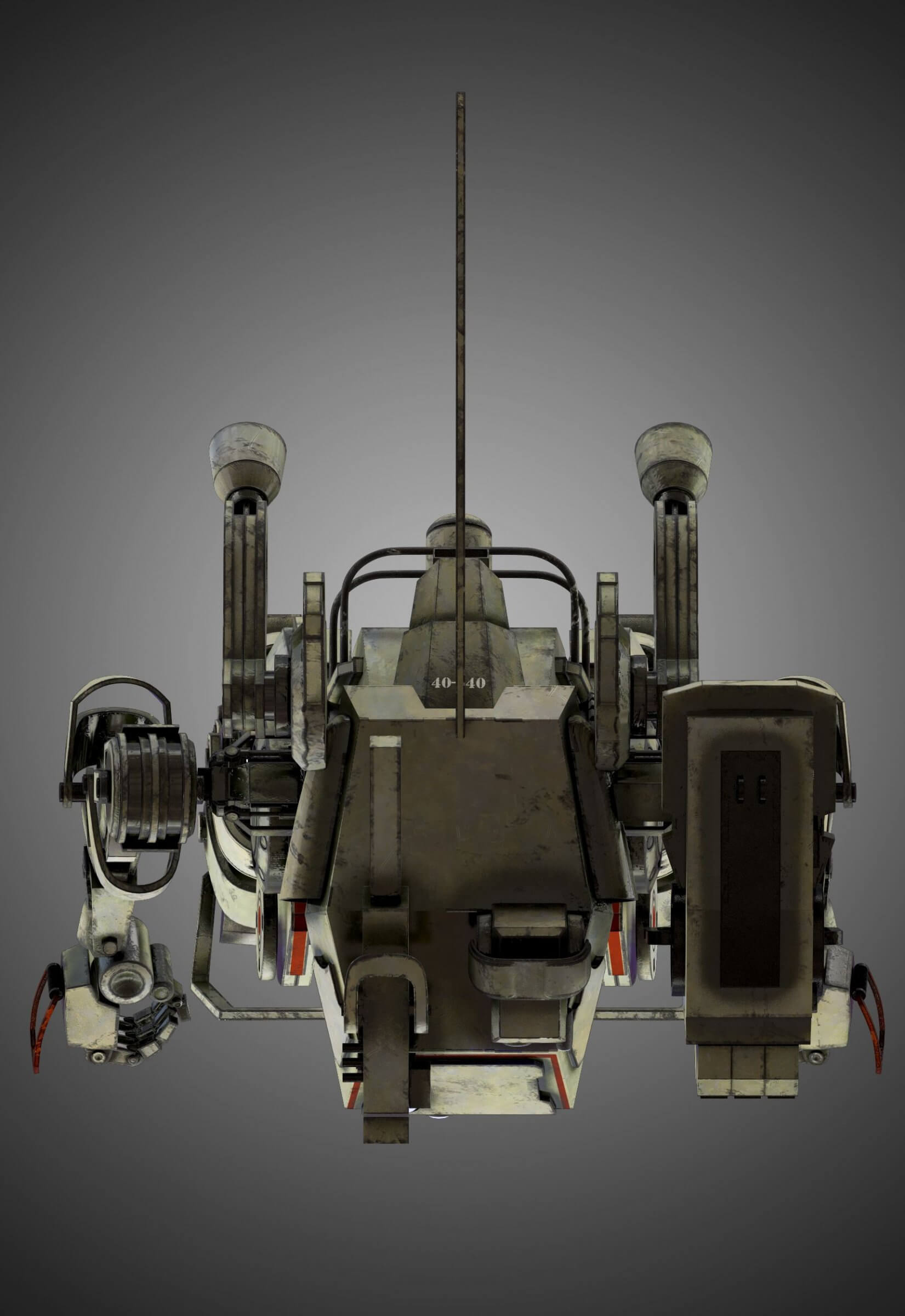 Titanfall Stryder - 3D Model by zifir3d