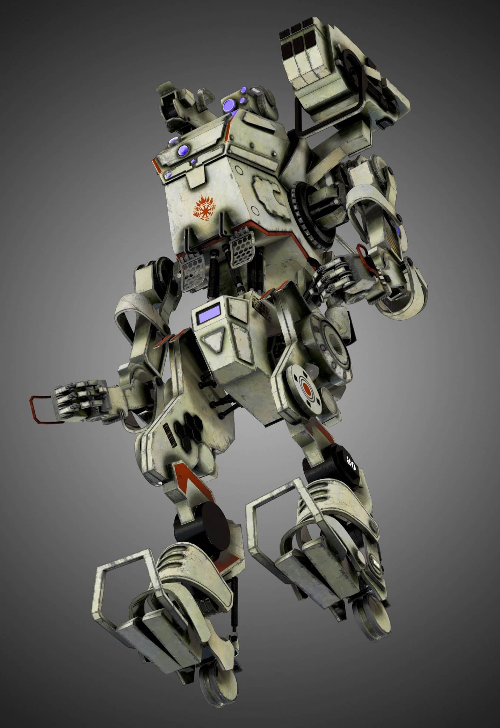 Titanfall Stryder - 3D Model by zifir3d
