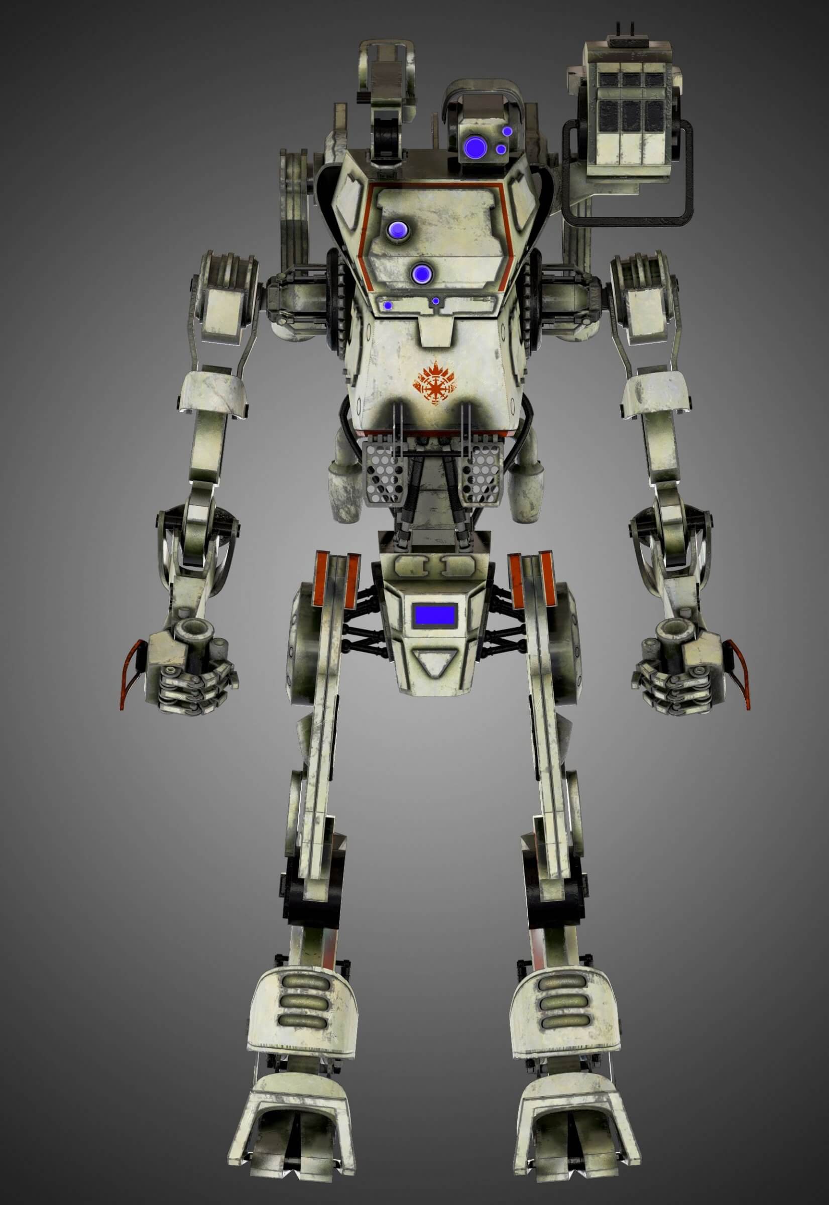 Titanfall Stryder - 3D Model by zifir3d