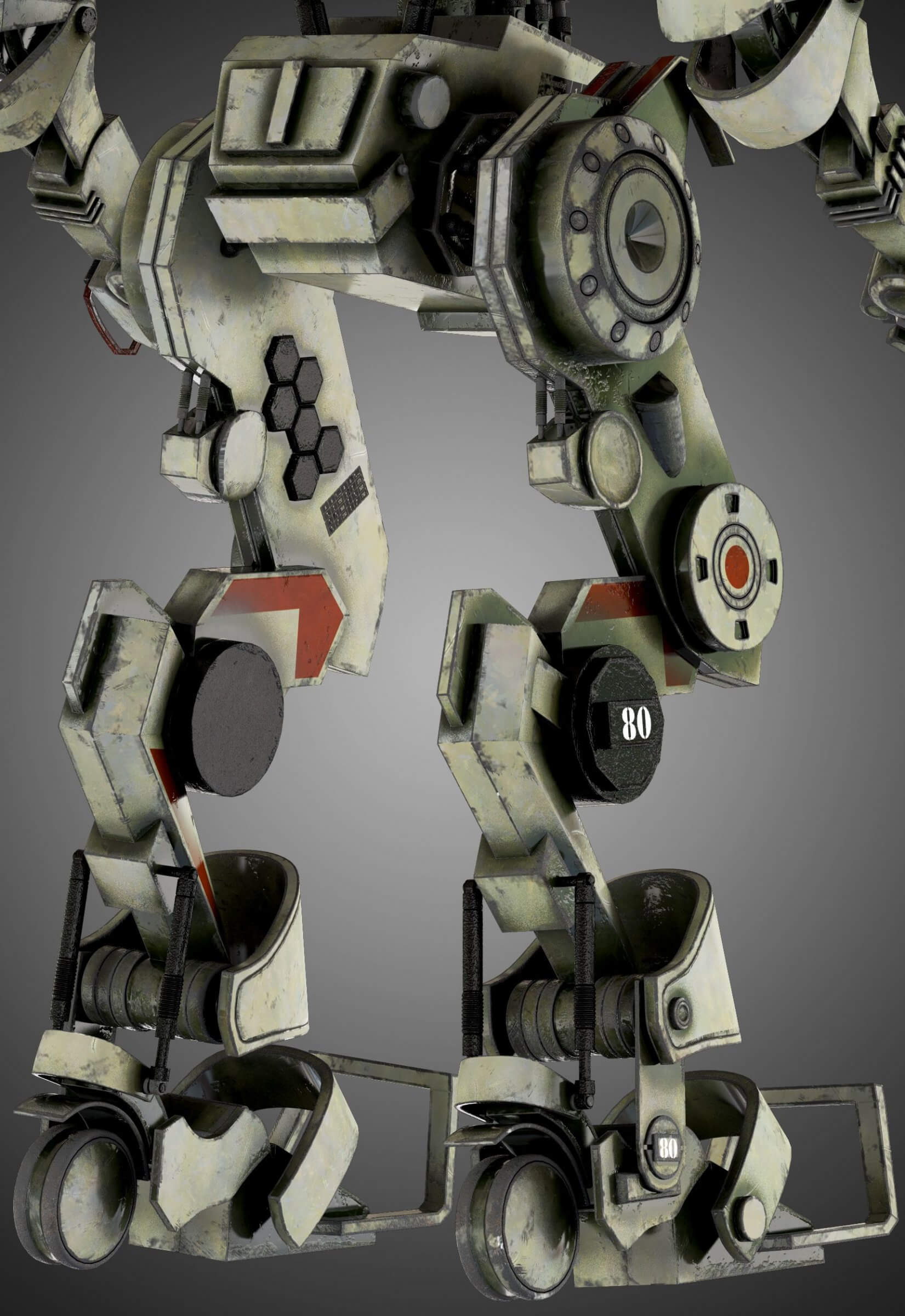 Titanfall Stryder - 3D Model by zifir3d