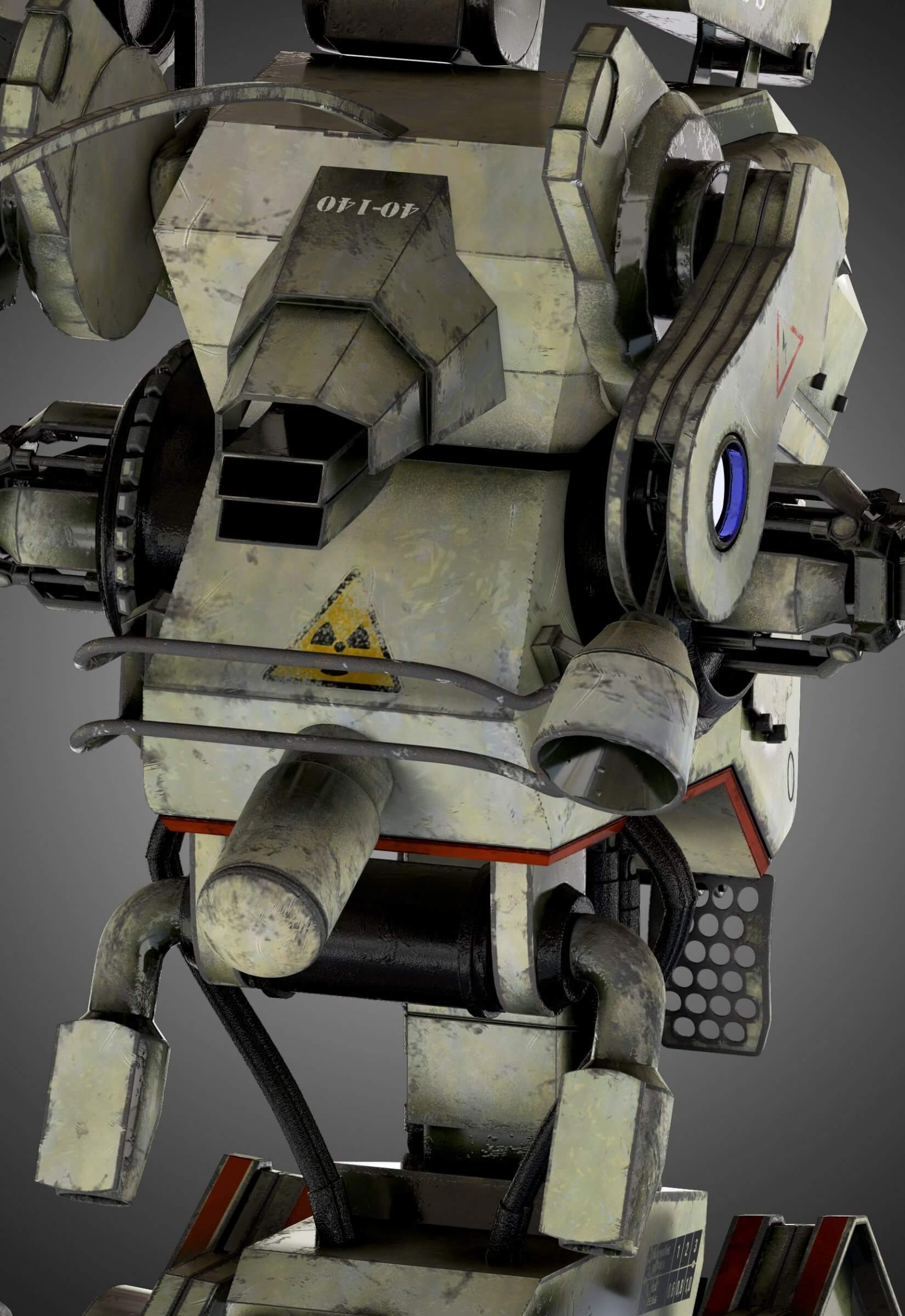 Titanfall Stryder - 3D Model by zifir3d