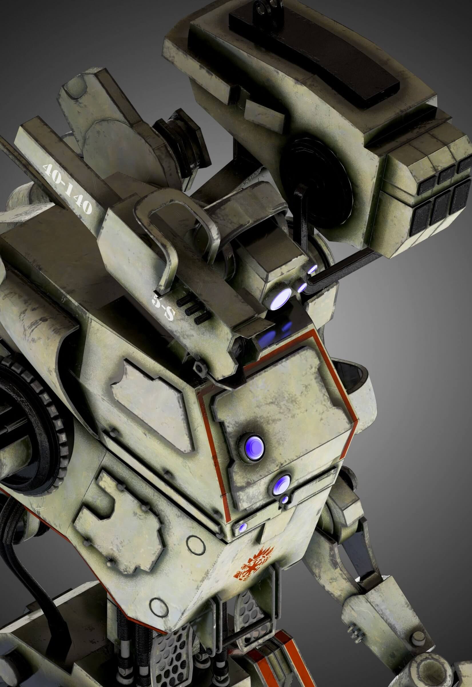 Titanfall Stryder - 3D Model by zifir3d