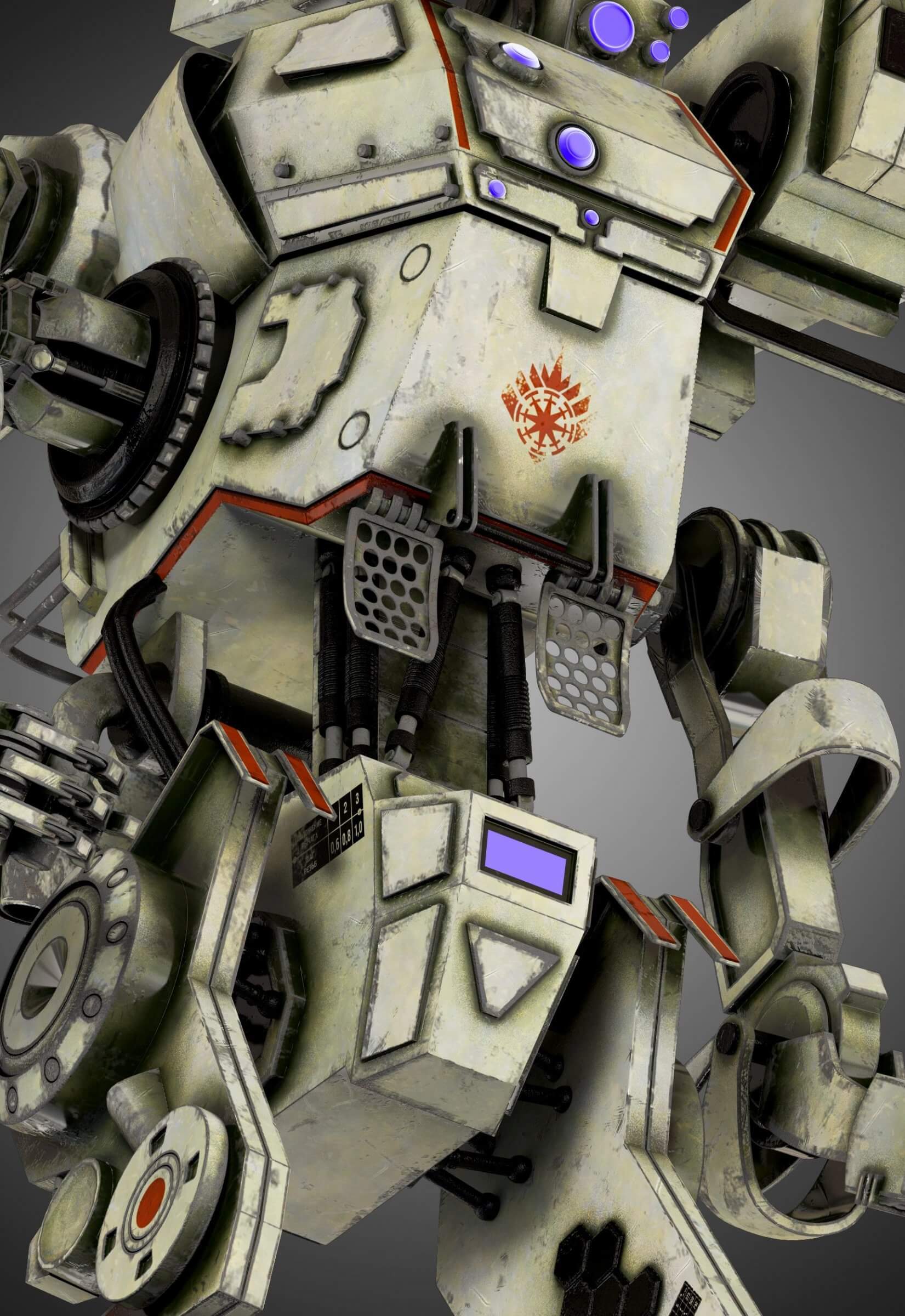 Titanfall Stryder - 3D Model by zifir3d