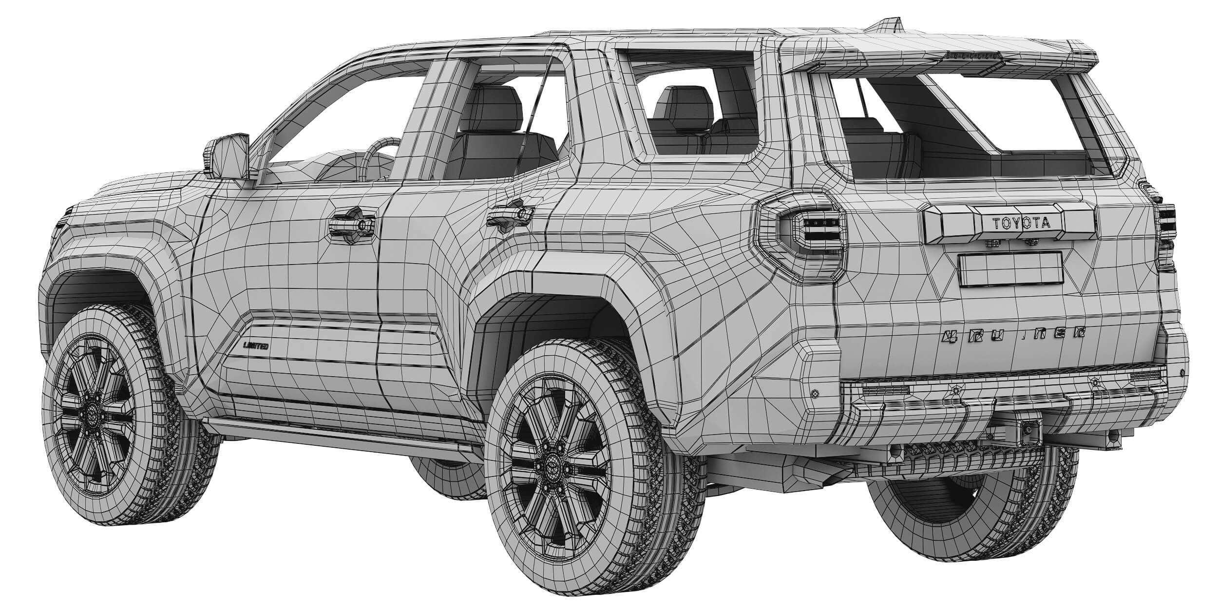 Toyota 4Runner 2025 - 3D Model by zifir3d