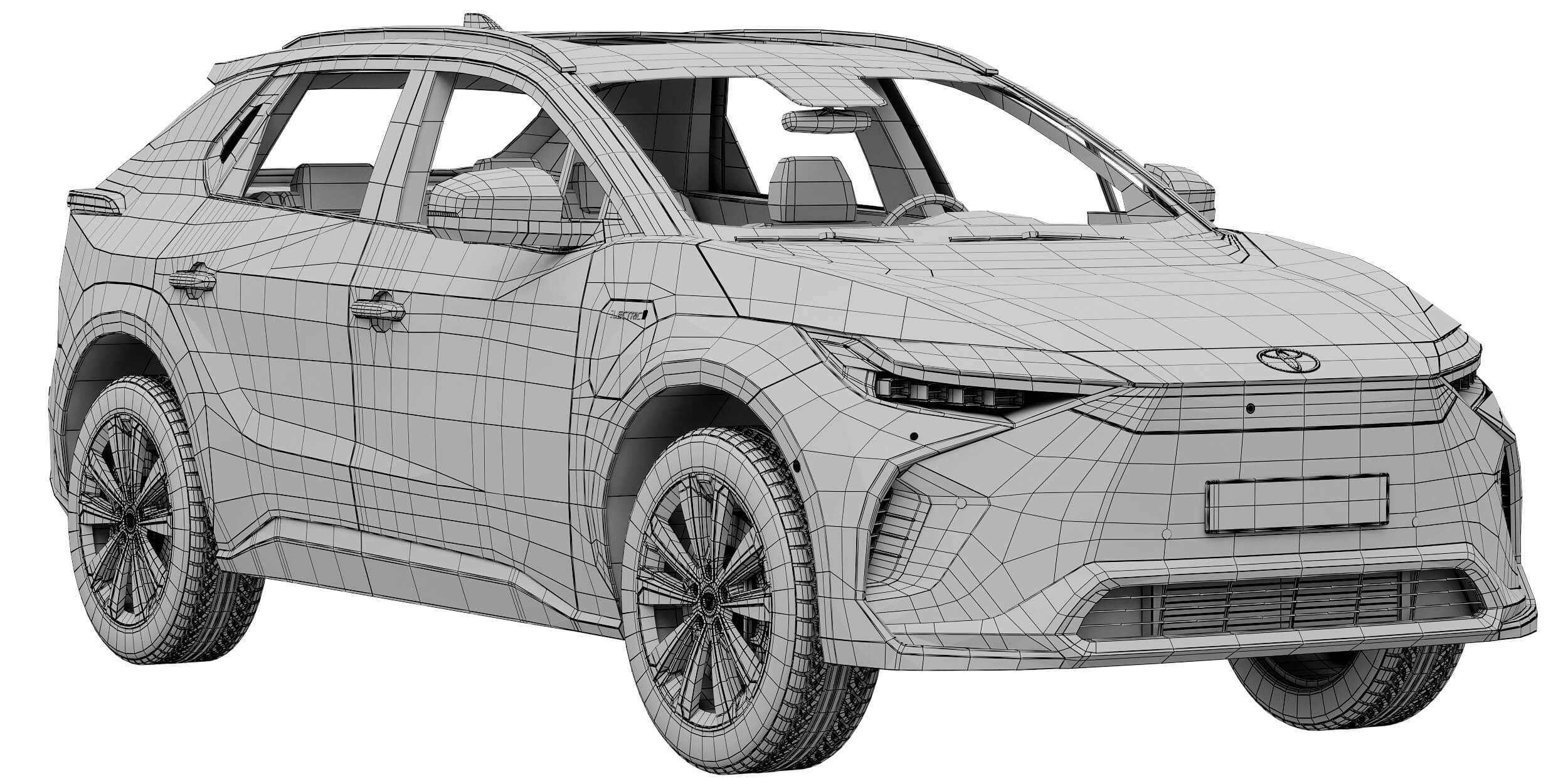 Toyota BZ4X - 3D Model by zifir3d