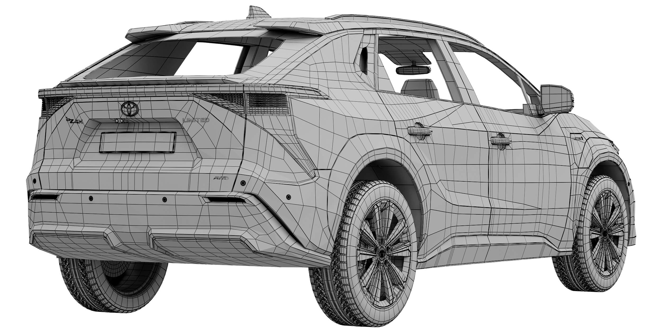 Toyota BZ4X - 3D Model by zifir3d