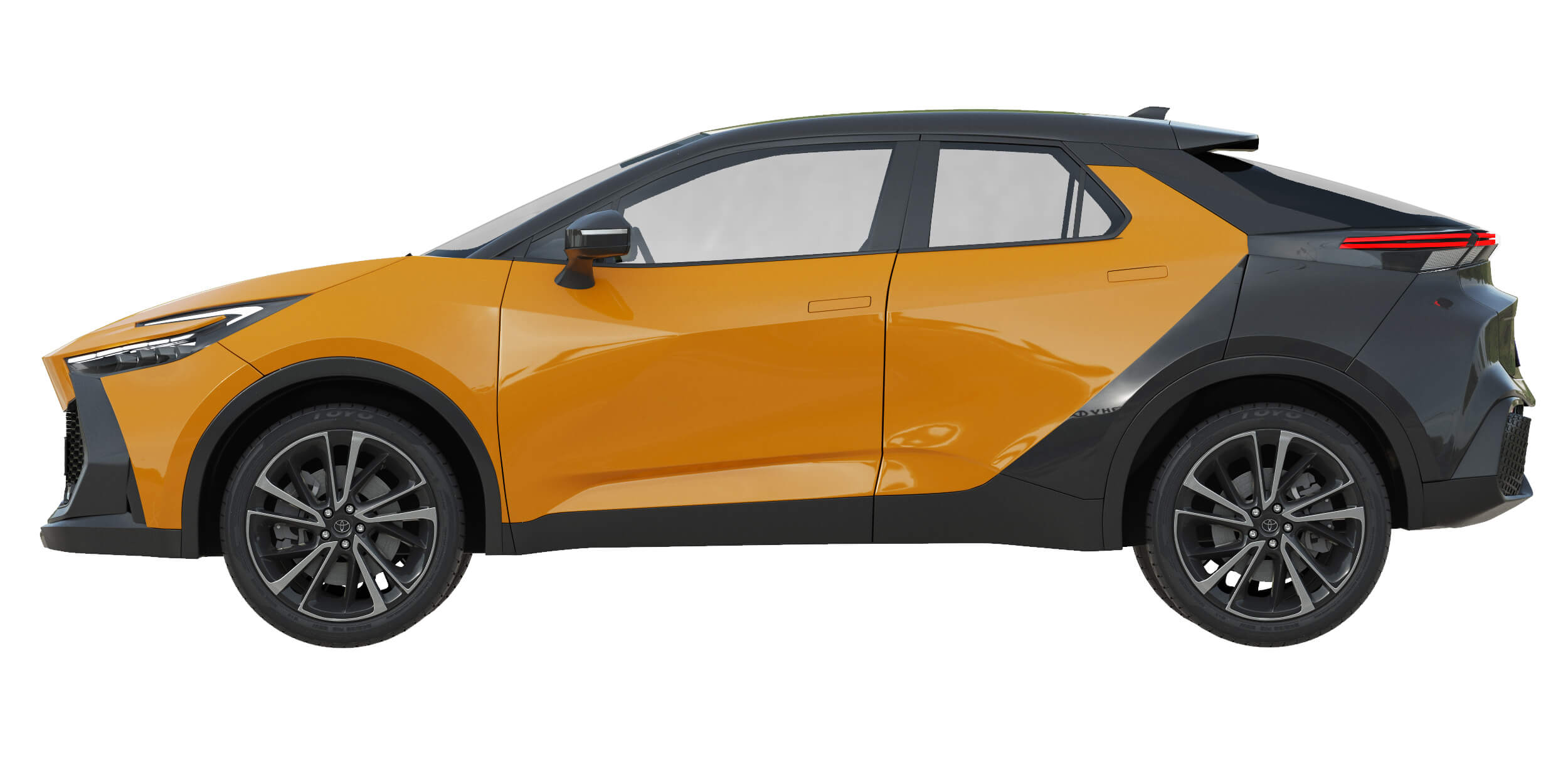 Toyota C-HR 3D Model by zifir3d