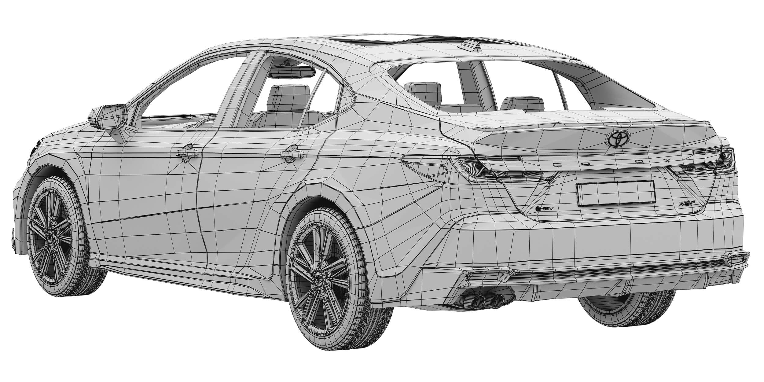 Toyota Camry XSE 2025 - 3D Model by zifir3d