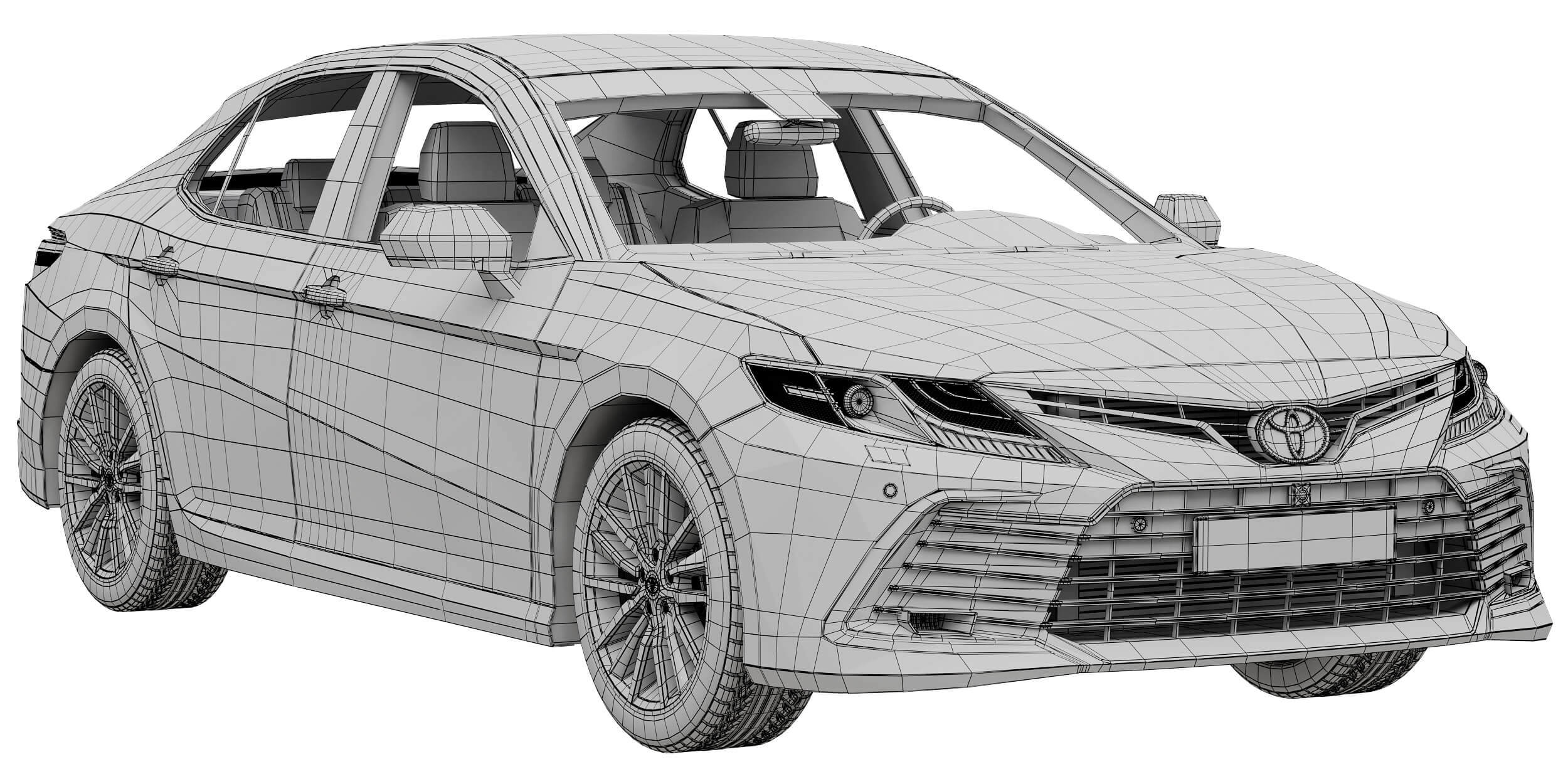 Toyota Camry - 3D Model by zifir3d